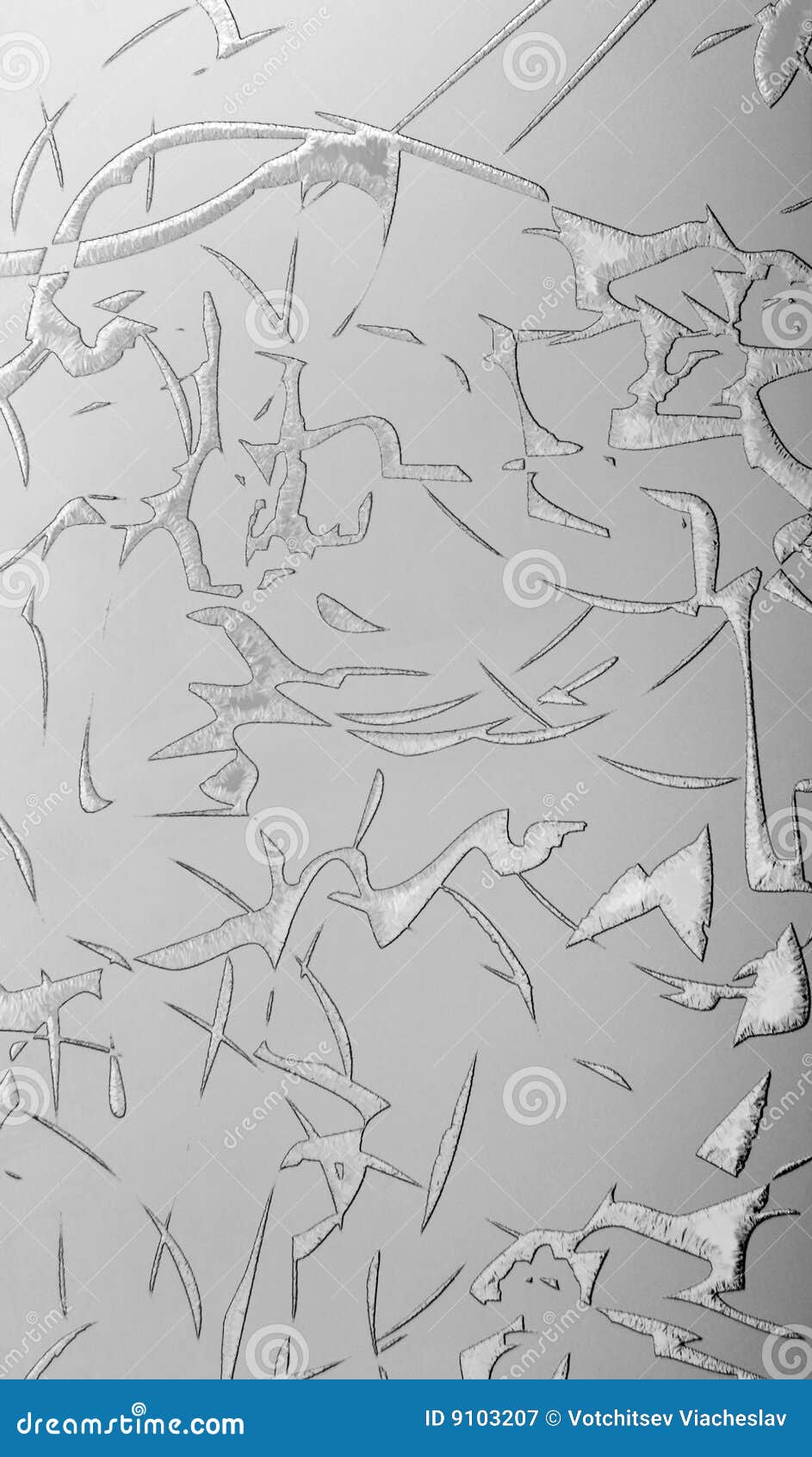 Pattern on glass stock illustration. Illustration of sample - 9103207