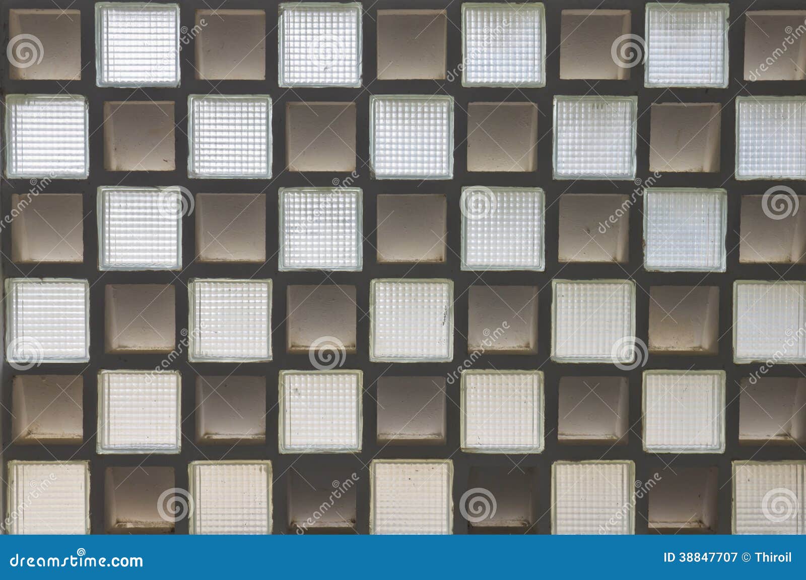 The Pattern of Glass Block Mosaic. Stock Image - Image of glassy, decor ...