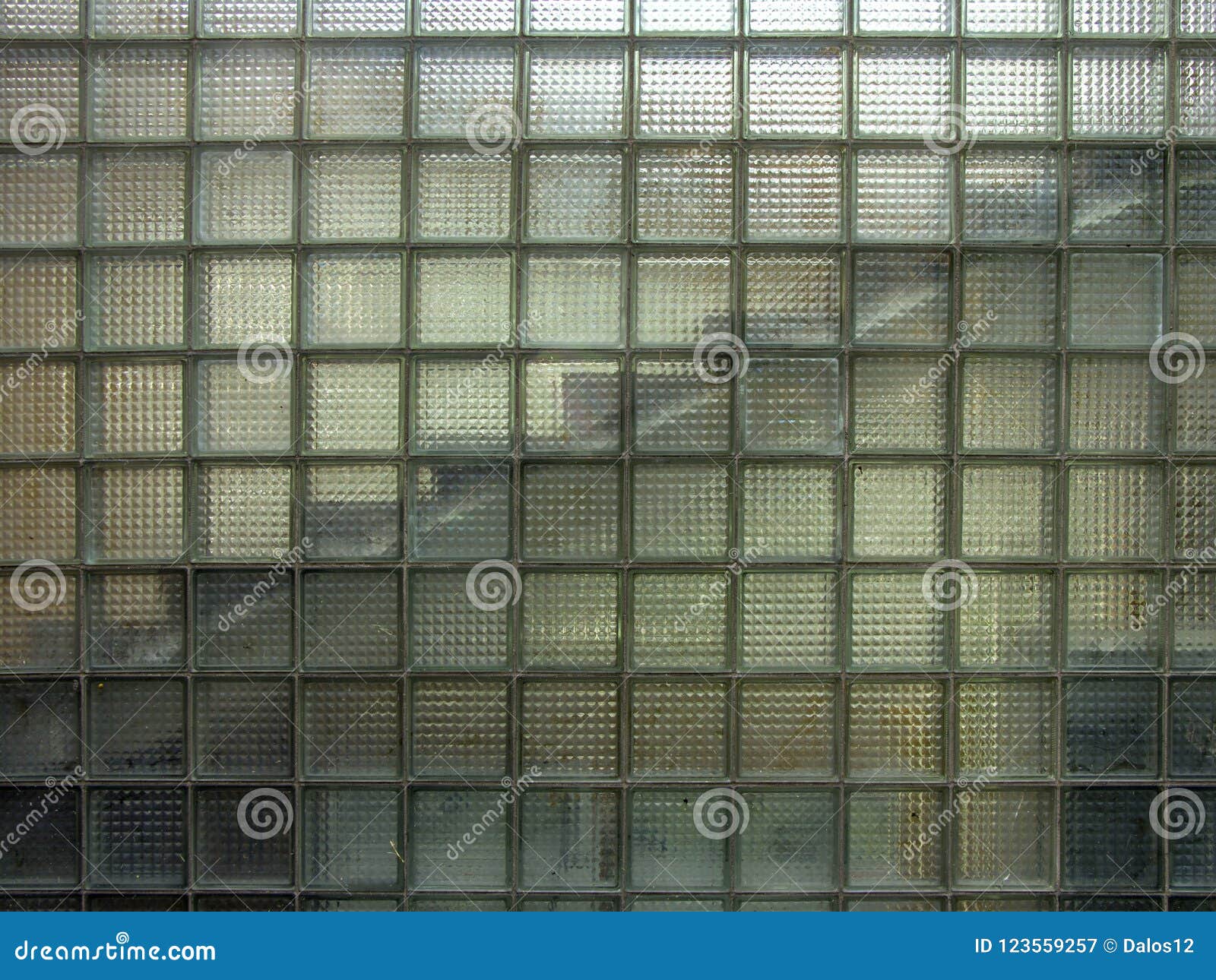 Glass Box Wall. Exture Can Use As Background. Element for Copy Space ...
