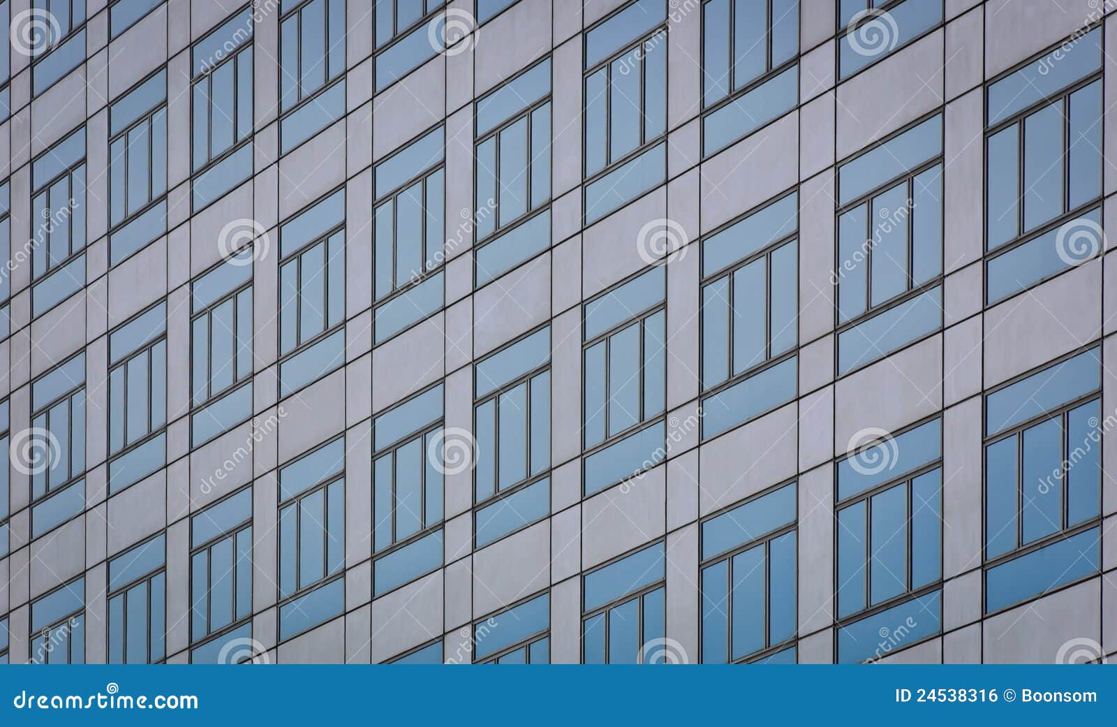 Pattern of Glass Building Windows Stock Photo - Image of wall ...