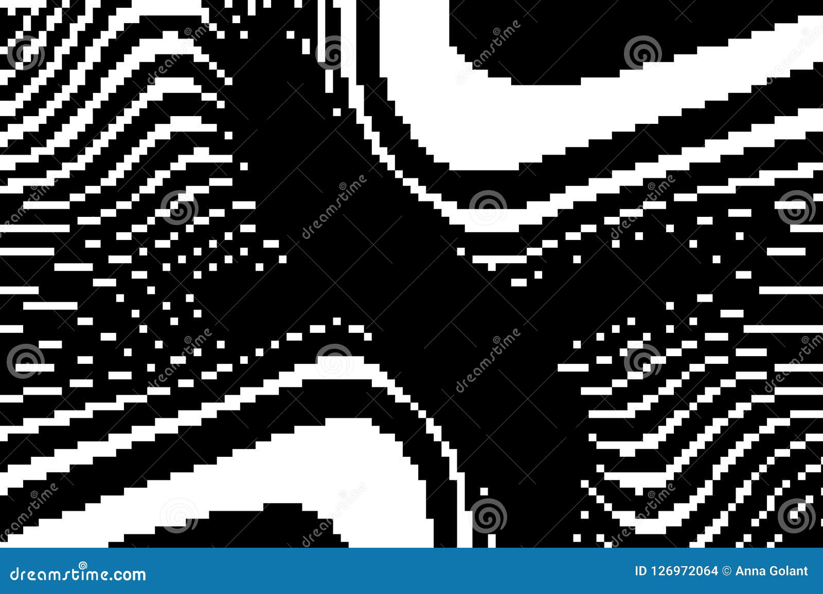Pattern with Glitches. Geometric Abstraction with Pixel Art Elements ... Pattern with Glitches. Geometric Abstraction with Pixel Art Elements ...