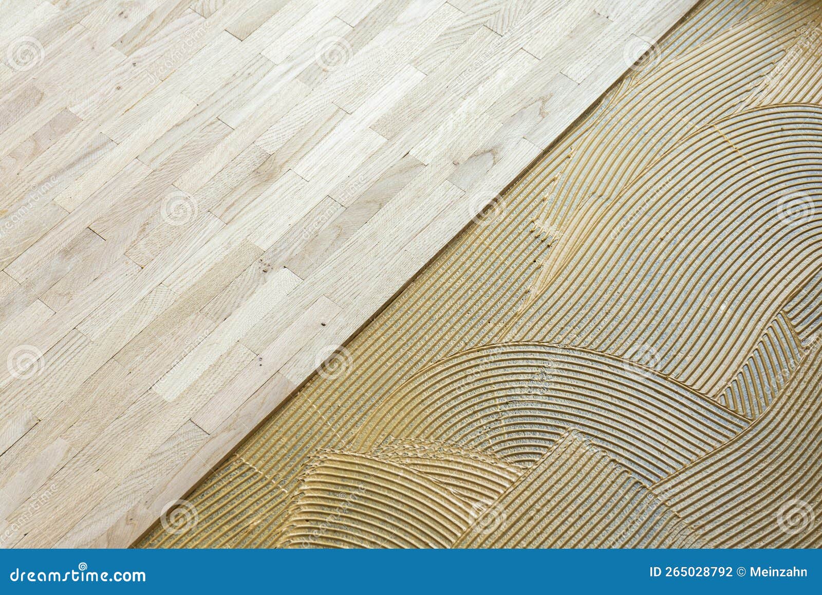 Pattern of Glue for Fixing the Parquet Stock Photo - Image of parquet ...