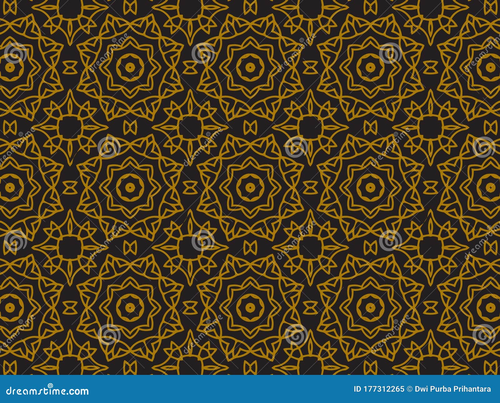 Pattern Gold Design stock vector. Illustration of decor - 177312265