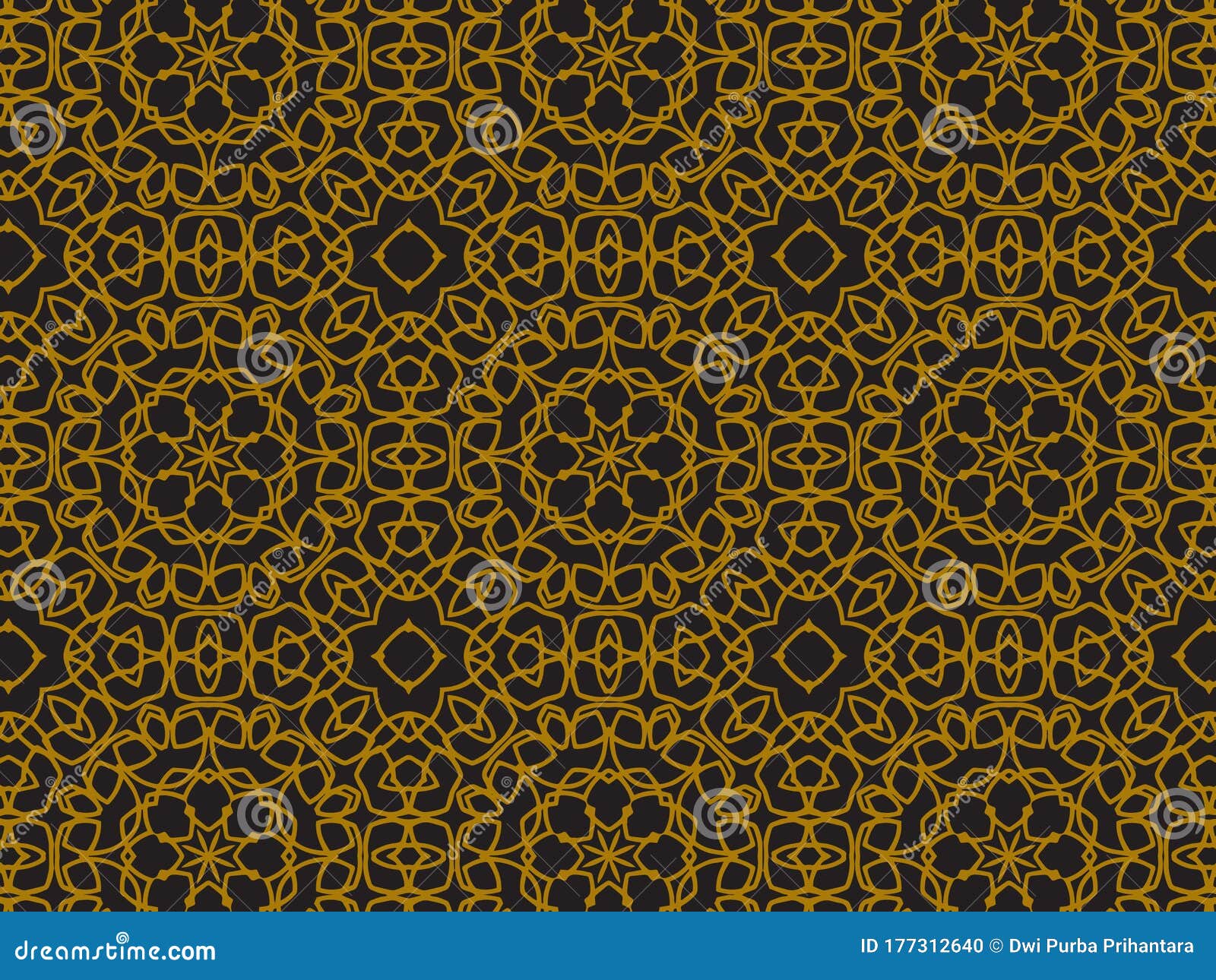 Pattern Gold Design stock vector. Illustration of fashion - 177312640