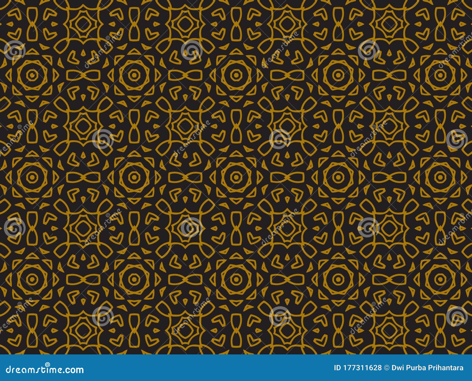 Pattern Gold Design stock vector. Illustration of luxury - 177311628