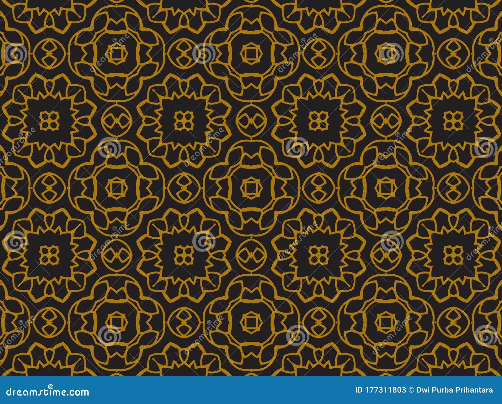 Pattern Gold Design stock vector. Illustration of geometric - 177311803