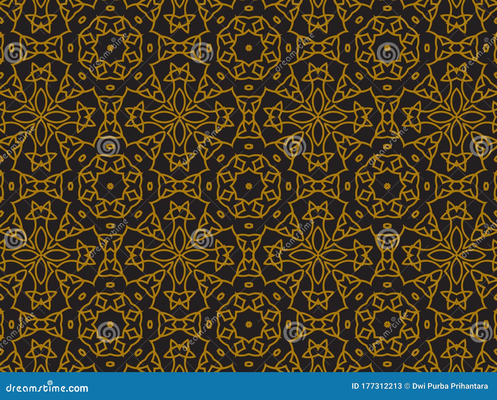 Pattern Gold Design stock vector. Illustration of decoration - 177312213