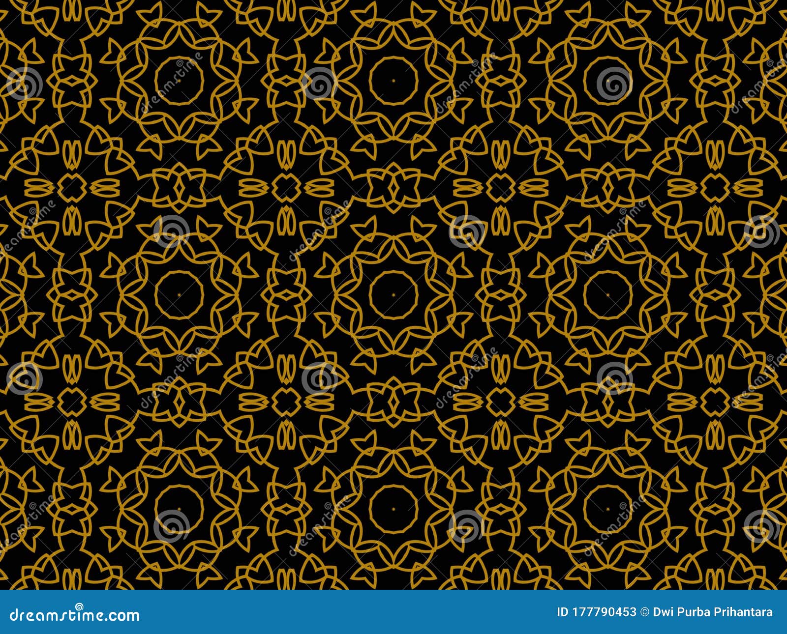 Pattern Gold Design stock vector. Illustration of graphic - 177790453