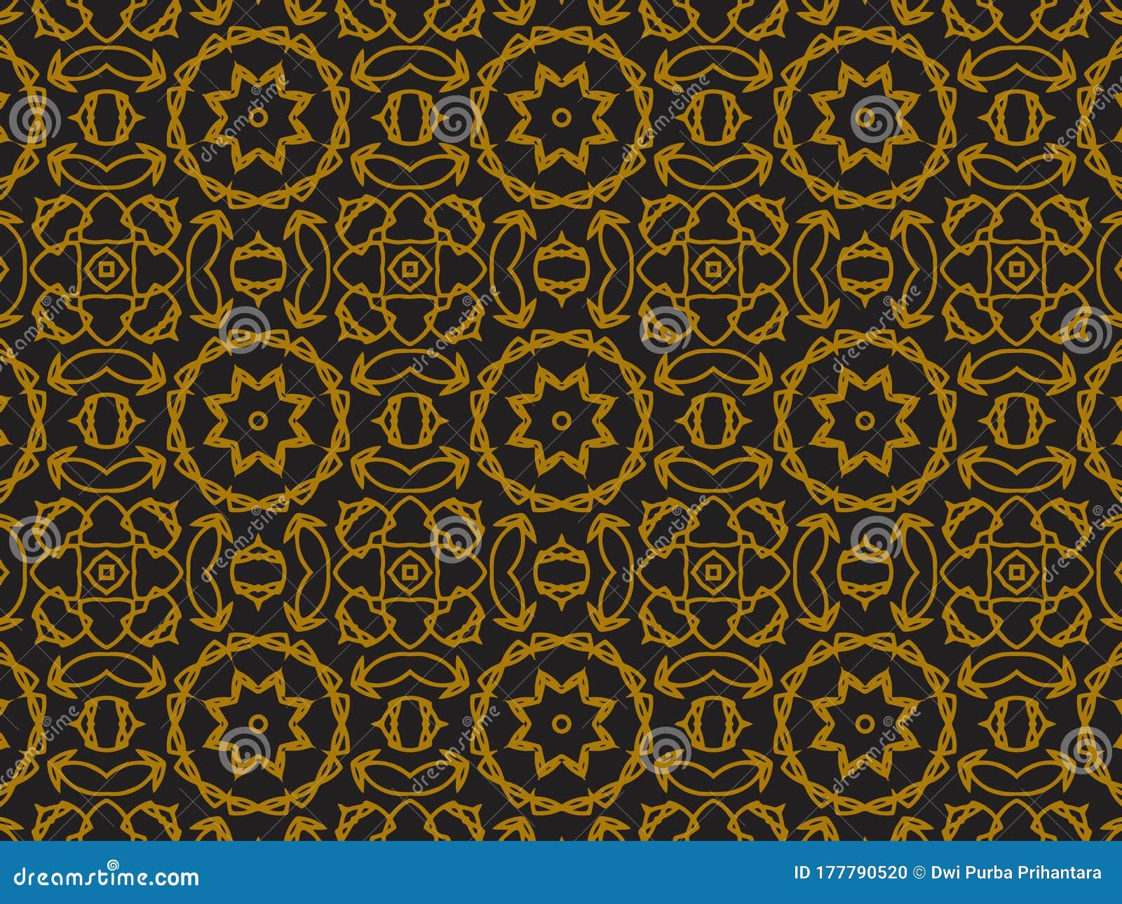 Pattern Gold Design stock vector. Illustration of abstract - 177790520