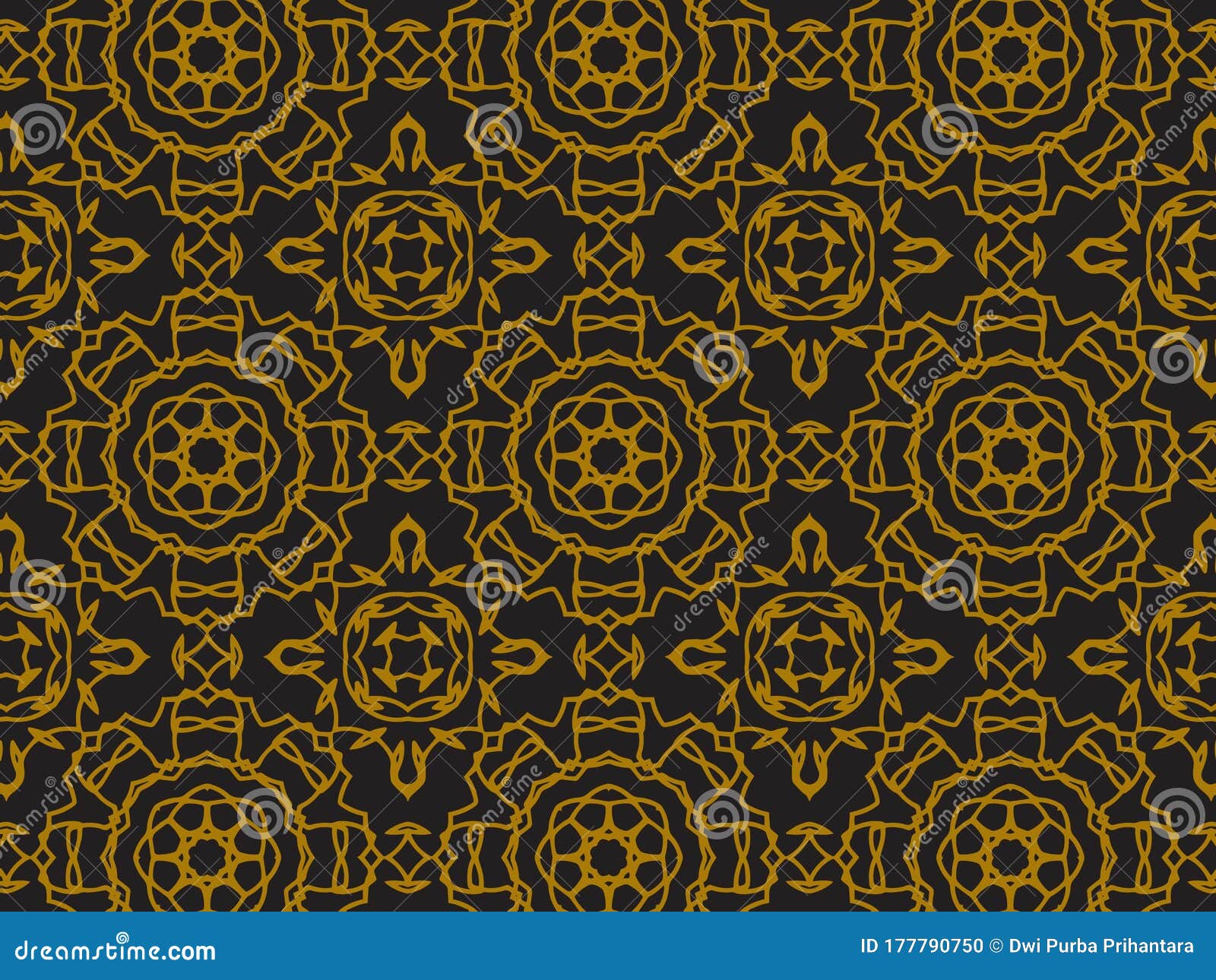 Pattern Gold Design stock vector. Illustration of abstract - 177790750
