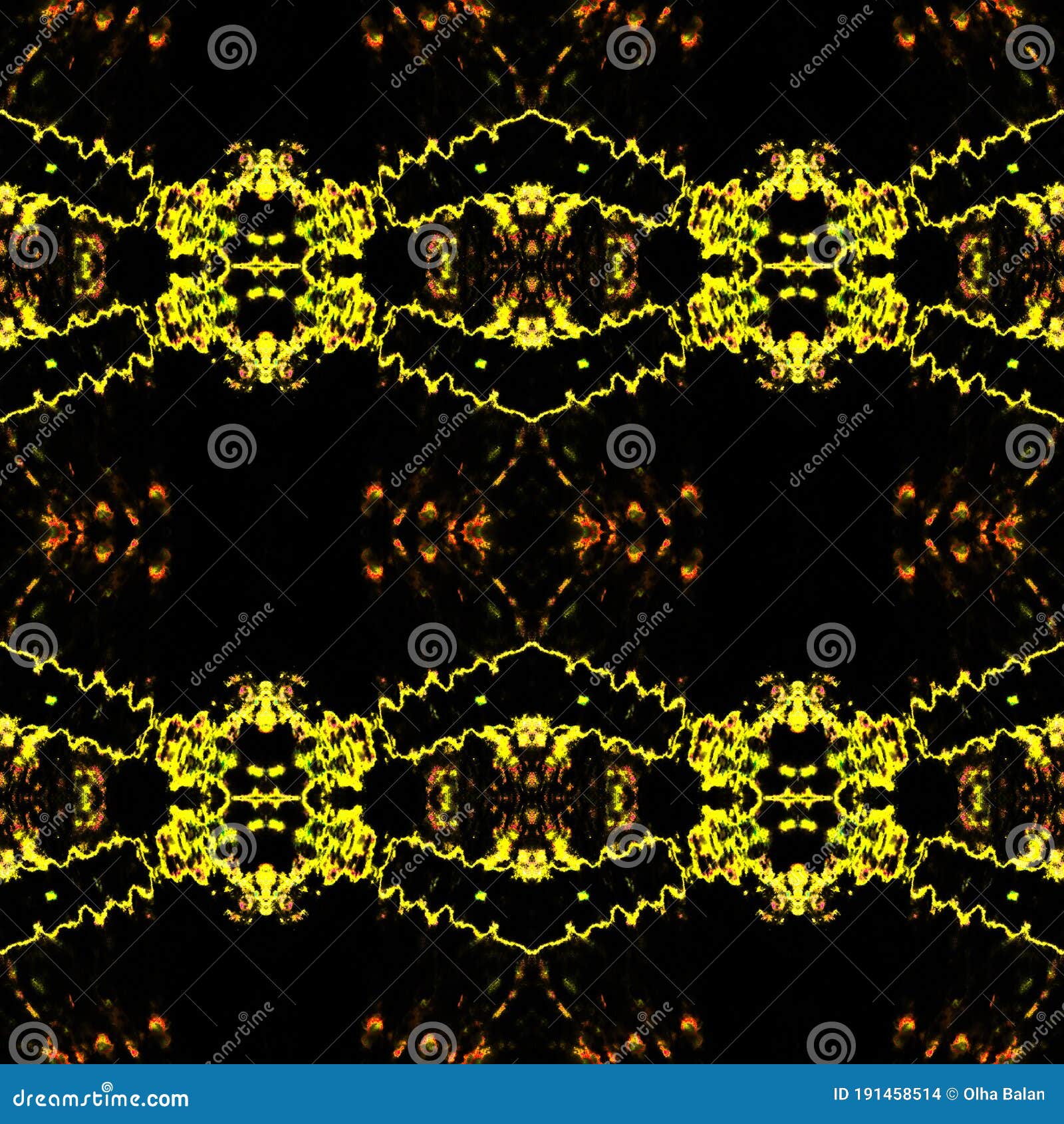 Pattern Gold Seamless. Marrakech Texture Design Stock Illustration ...