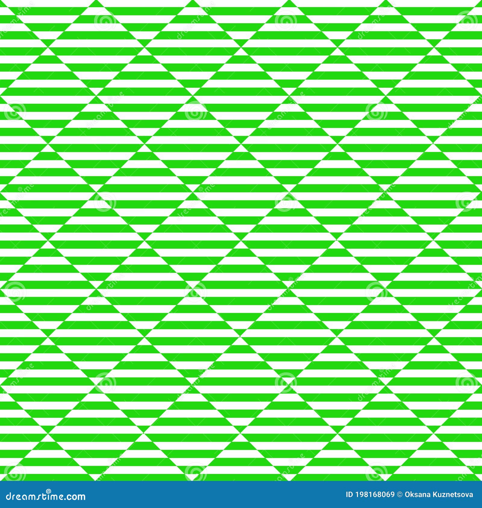 Pattern on the Gradient. Optical Illusion Pattern. Green Base. Content ...