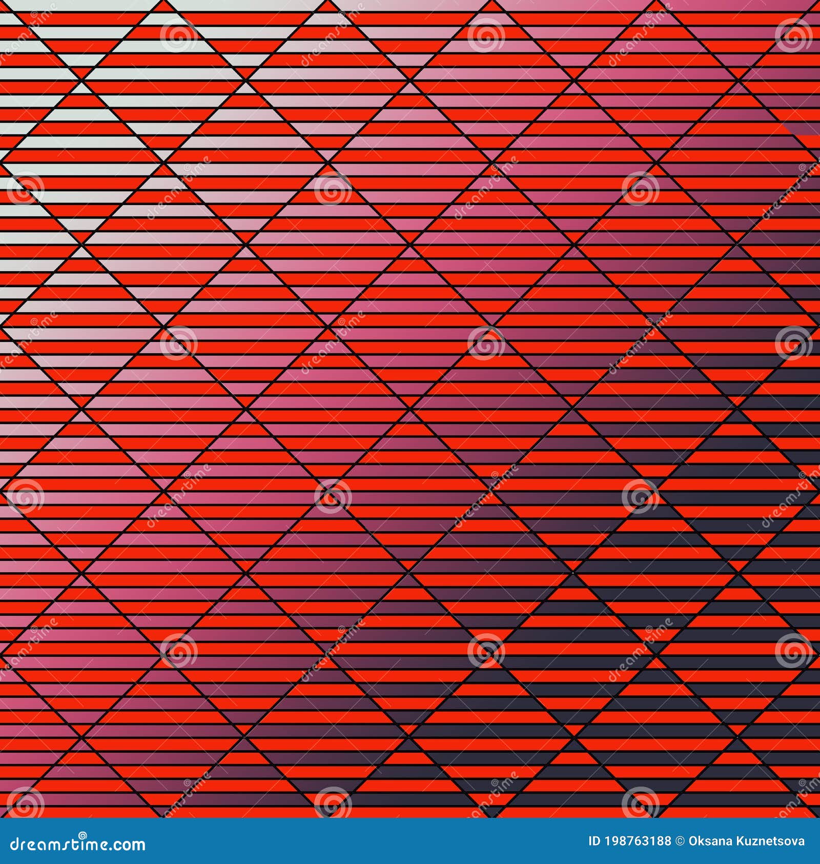 Optical Illusion Pattern. Lilac Red Base Stock Illustration ...