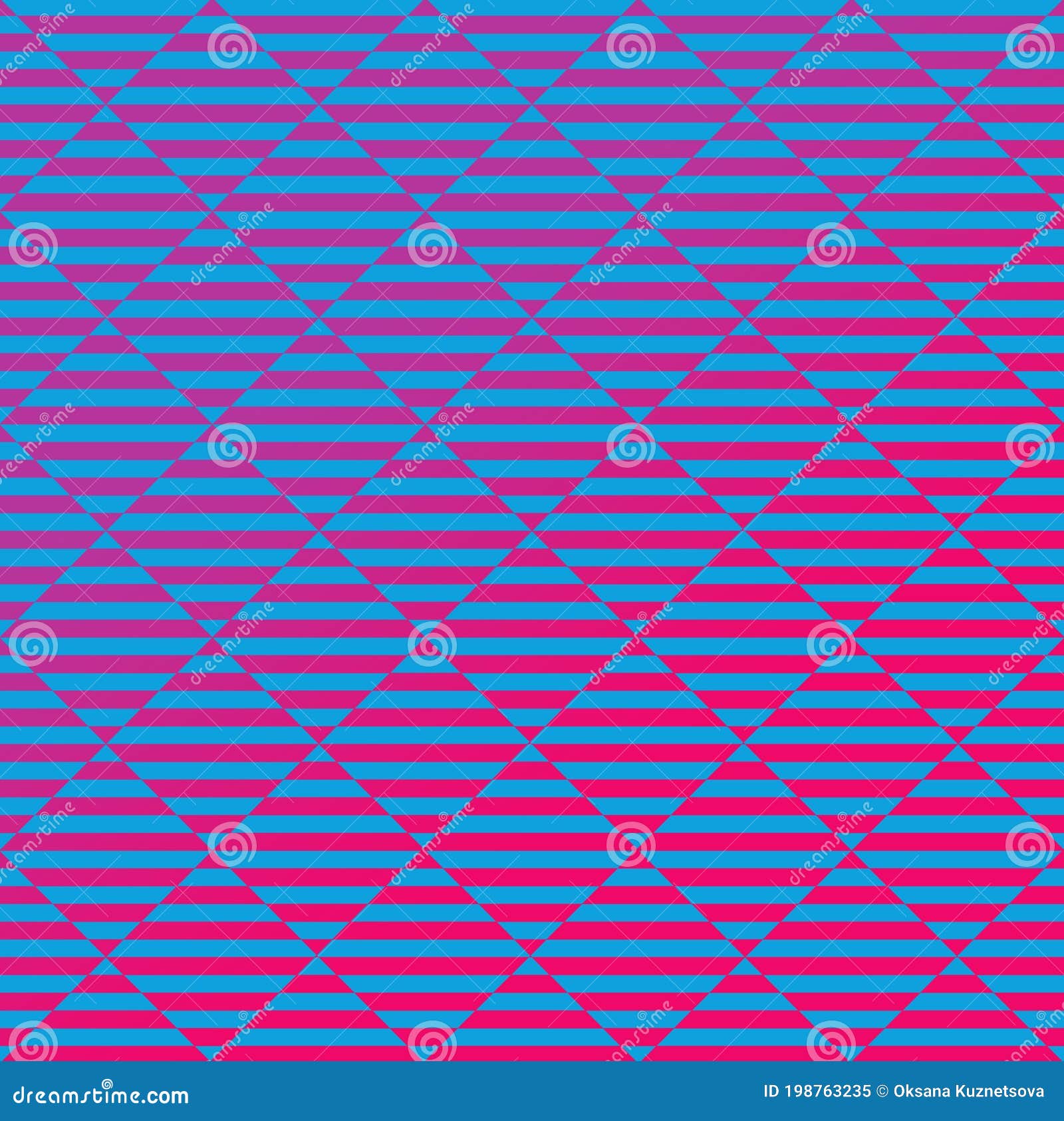 Optical Illusion Pattern. Lilac Red Base Stock Illustration ...