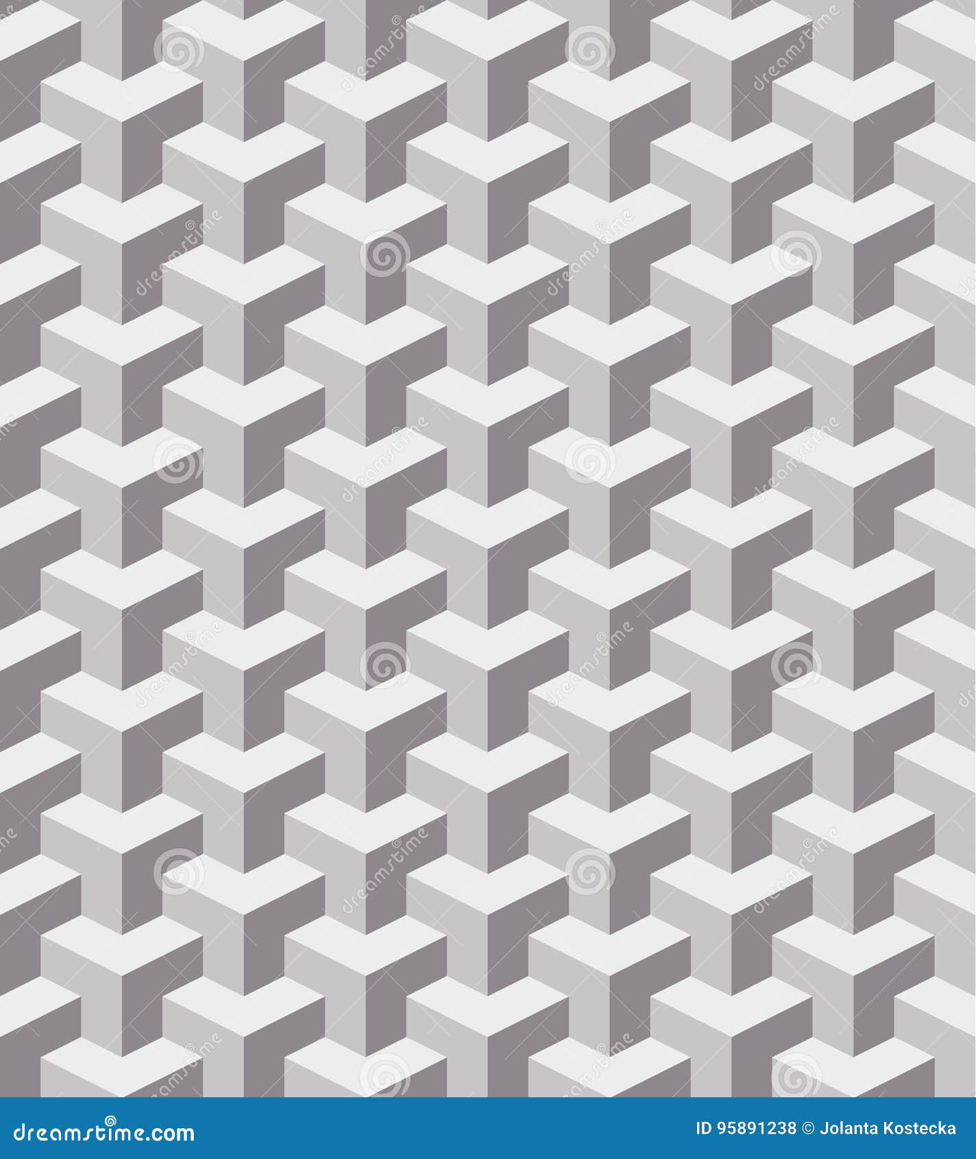 Pattern with gray shapes stock vector. Illustration of card - 95891238