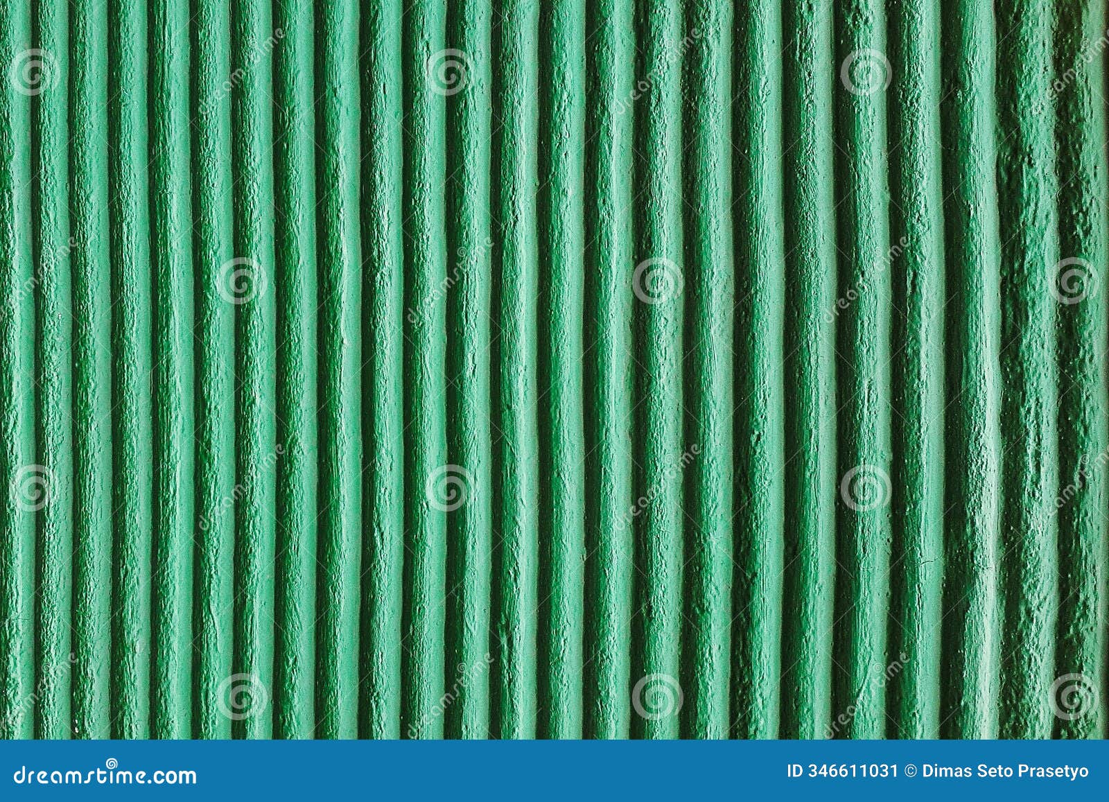 Green Corrugated Concrete stock image. Image of structure - 346611031