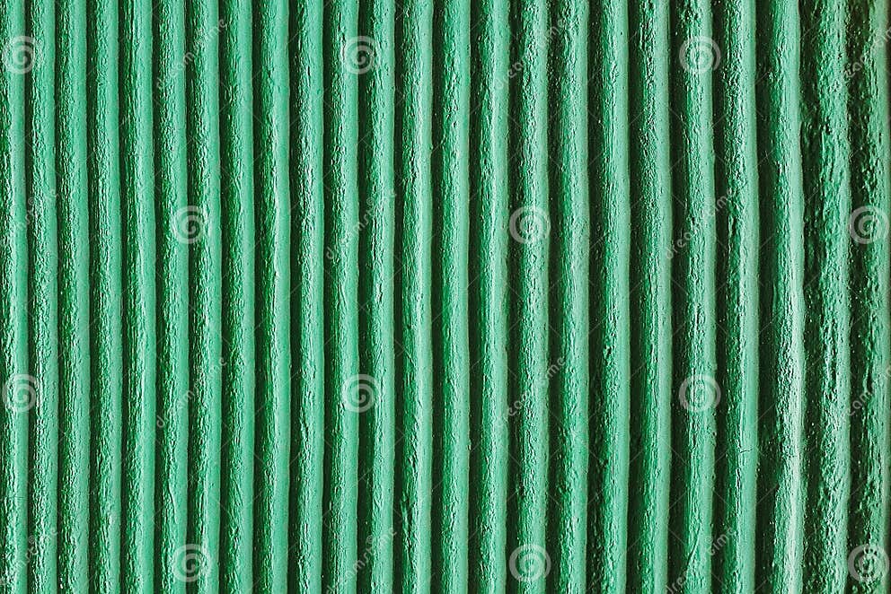 Green Corrugated Concrete stock image. Image of structure - 346611031