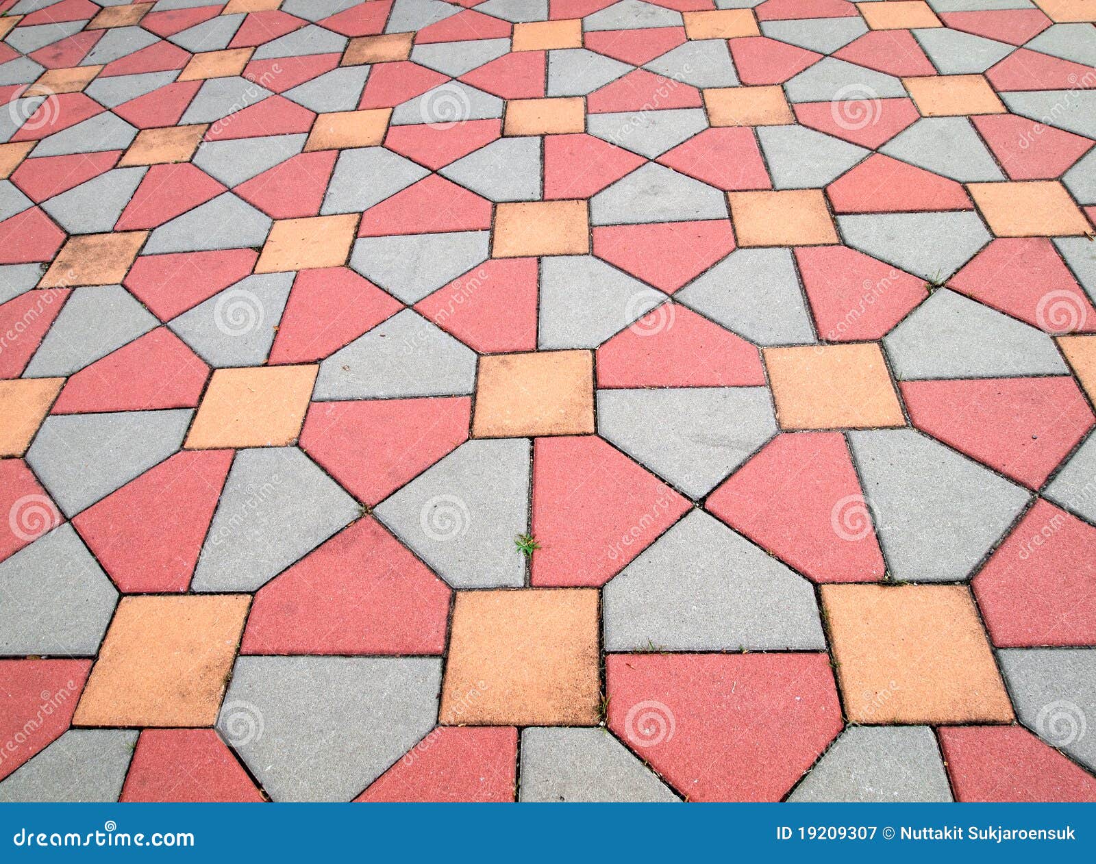 Pattern on the ground stock image. Image of construction - 19209307