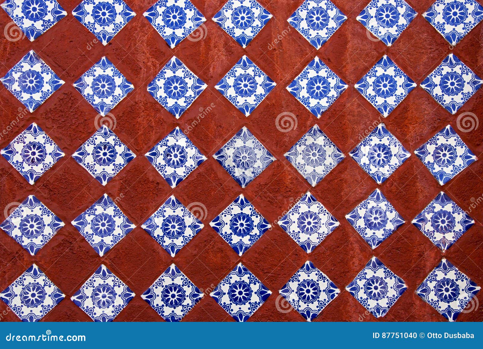 Pattern of Hand Made Ceramic Tiles Stock Photo - Image of arts, pattern ...