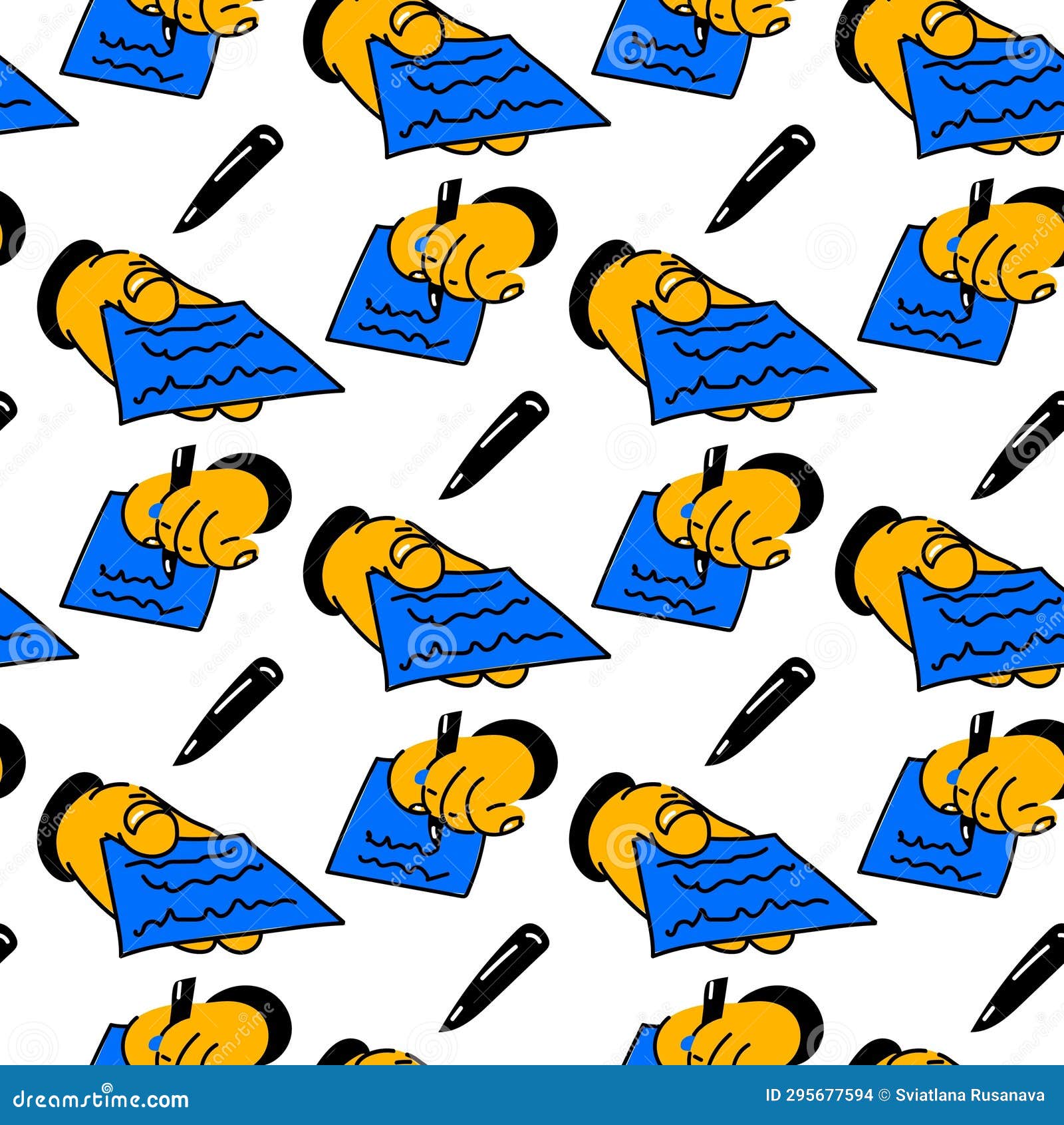 Hands Put Signature On Document. Document Work Agreement Officially ...