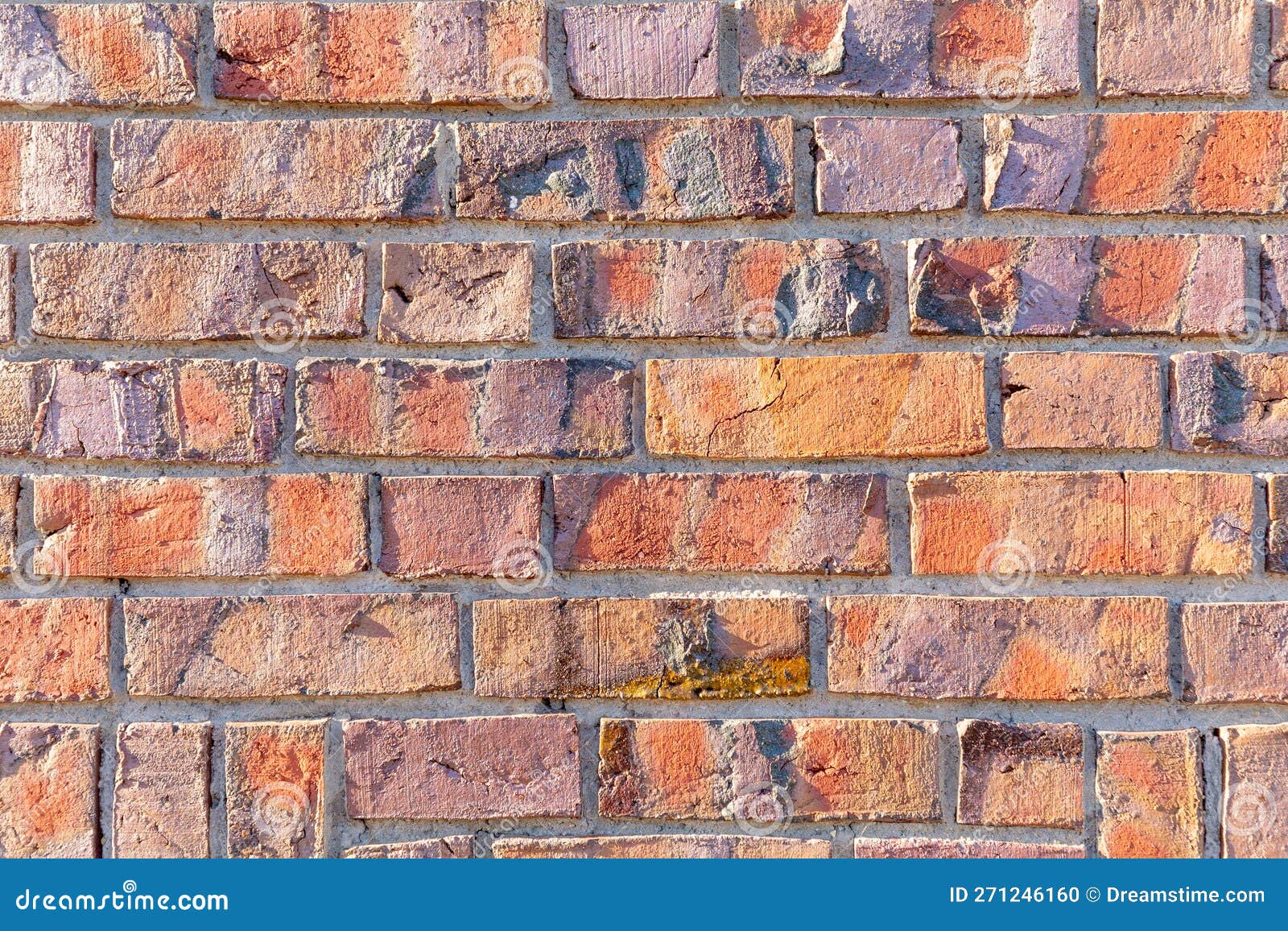 Pattern of Harmonic Brick Wall Background Stock Photo - Image of ...