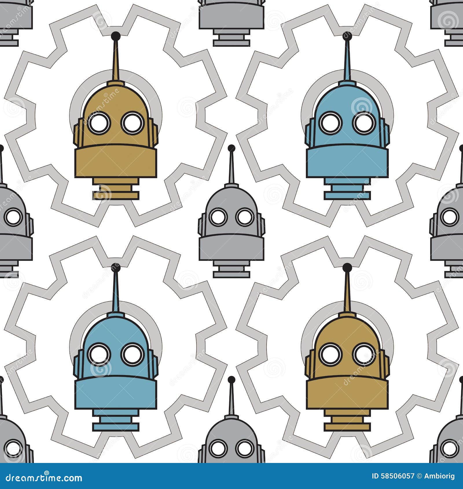 Background With Gears Cartoon Vector | CartoonDealer.com #7640191