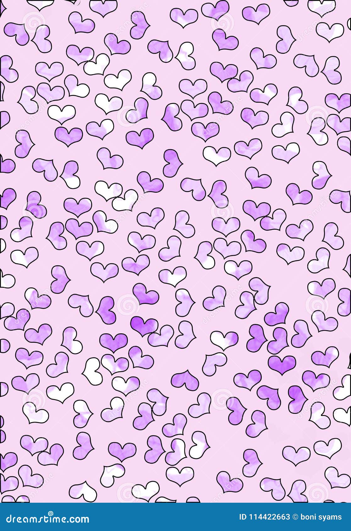 The pattern of love stock illustration. Illustration of suitable ...