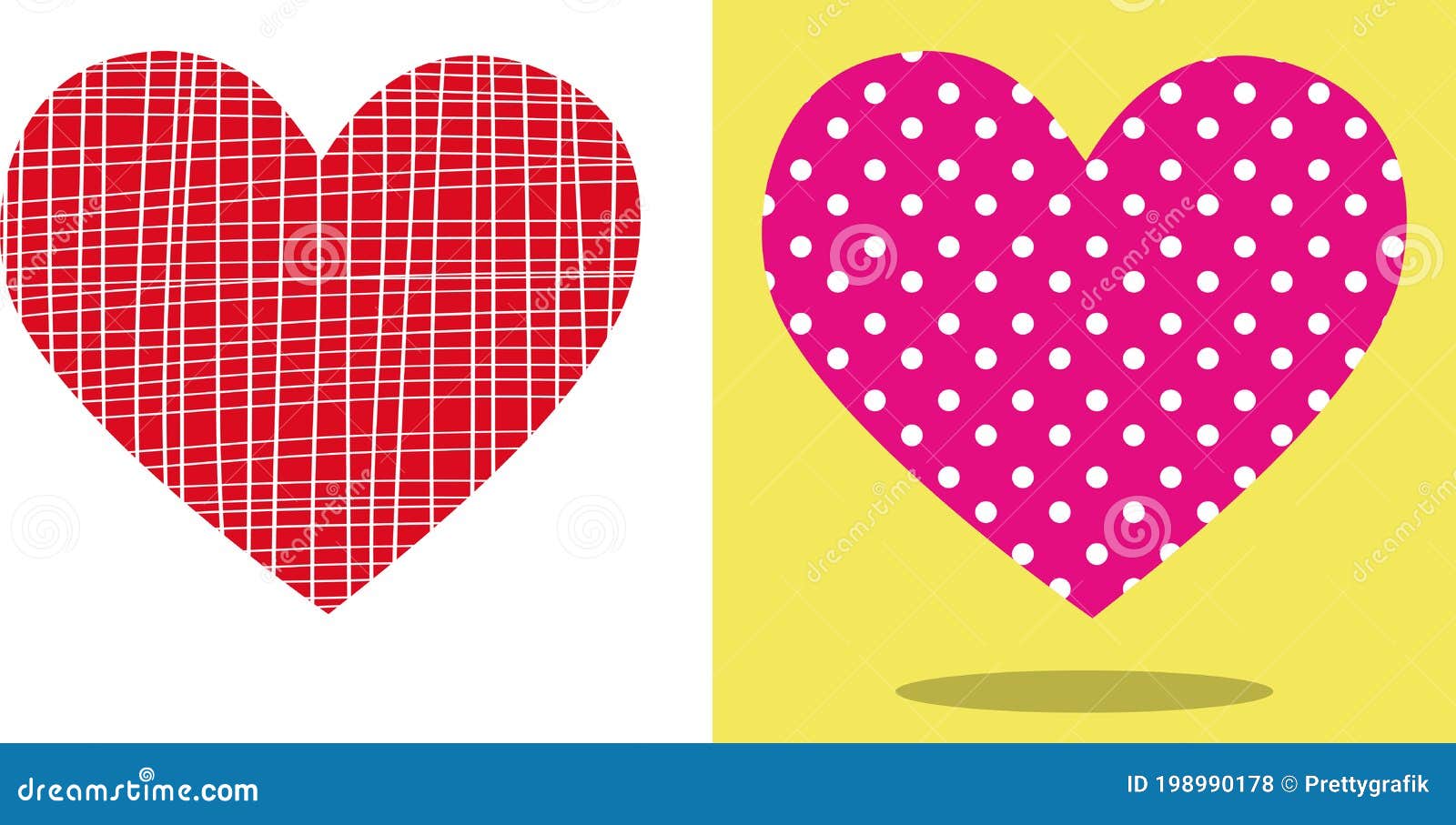 Pattern hearts 04 stock vector. Illustration of vector - 198990178