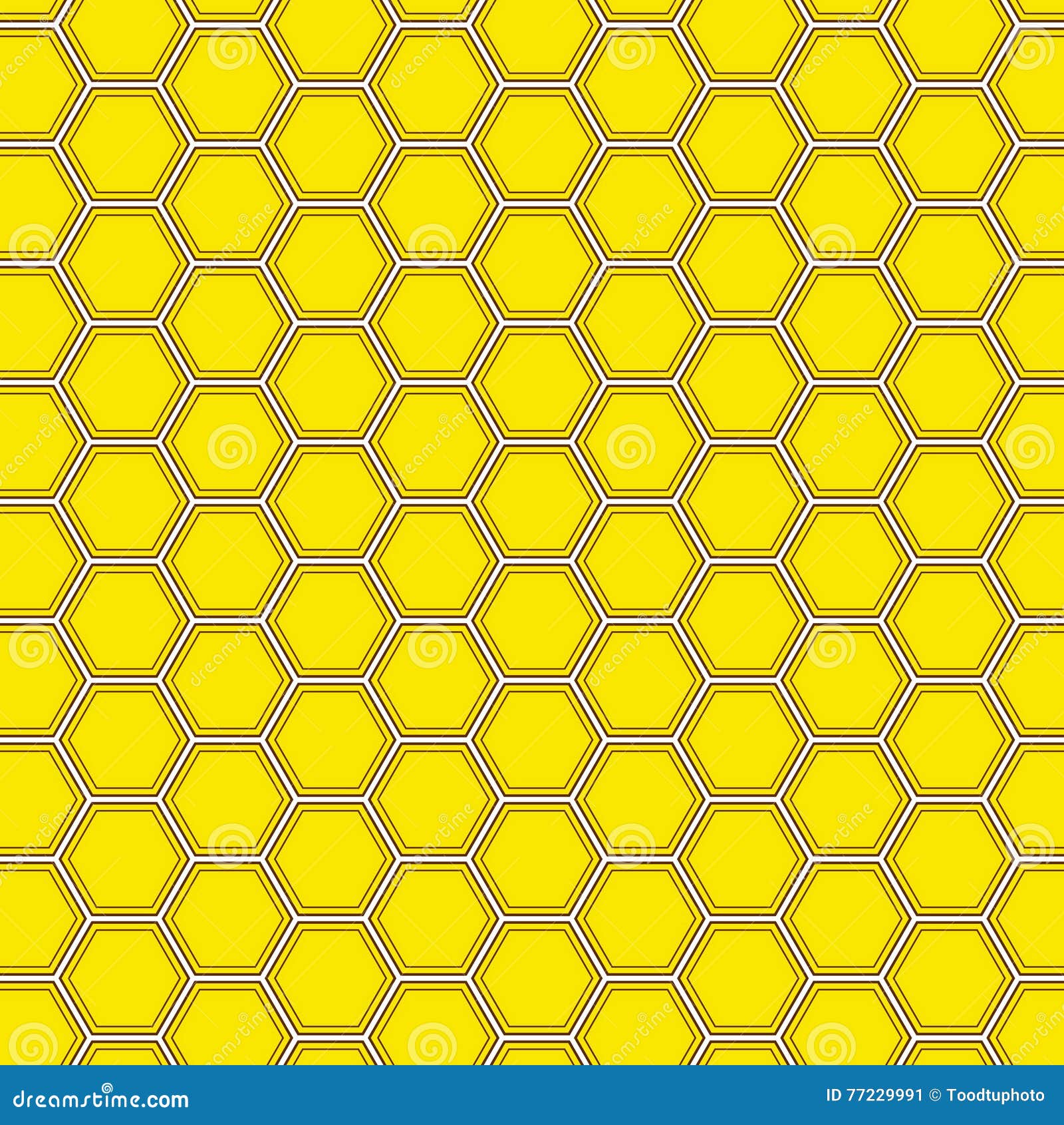 Pattern hexagon stock vector. Illustration of simple - 77229991