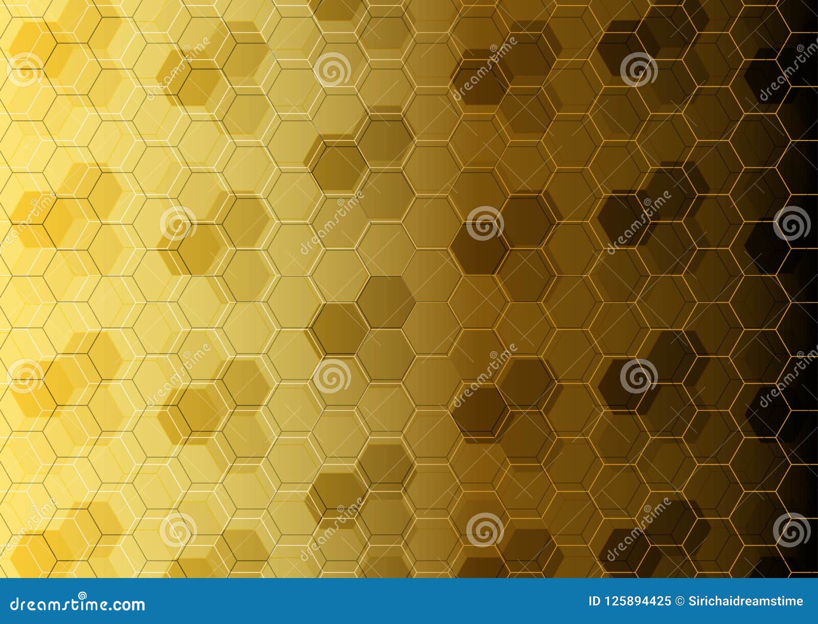 Pattern Hexagons with Structure of Honeycomb and Space To Write Your ...