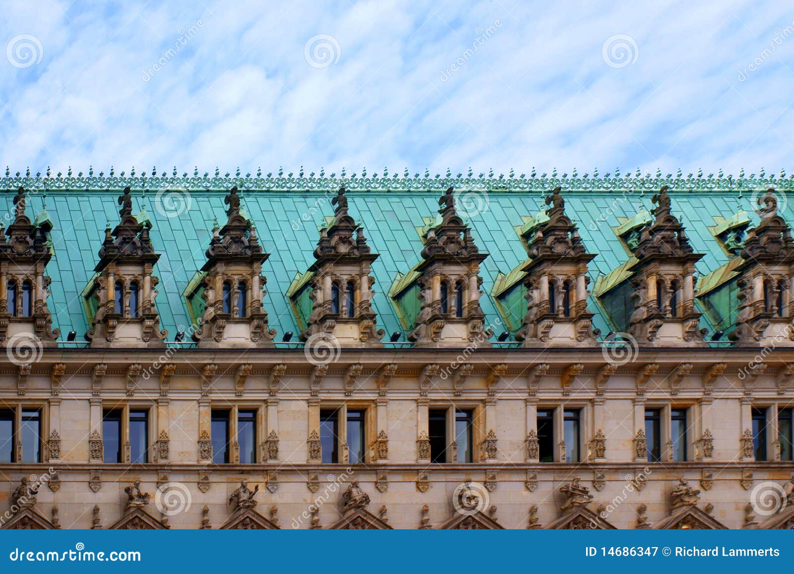 Pattern on Historic Building Stock Image - Image of decoration ...