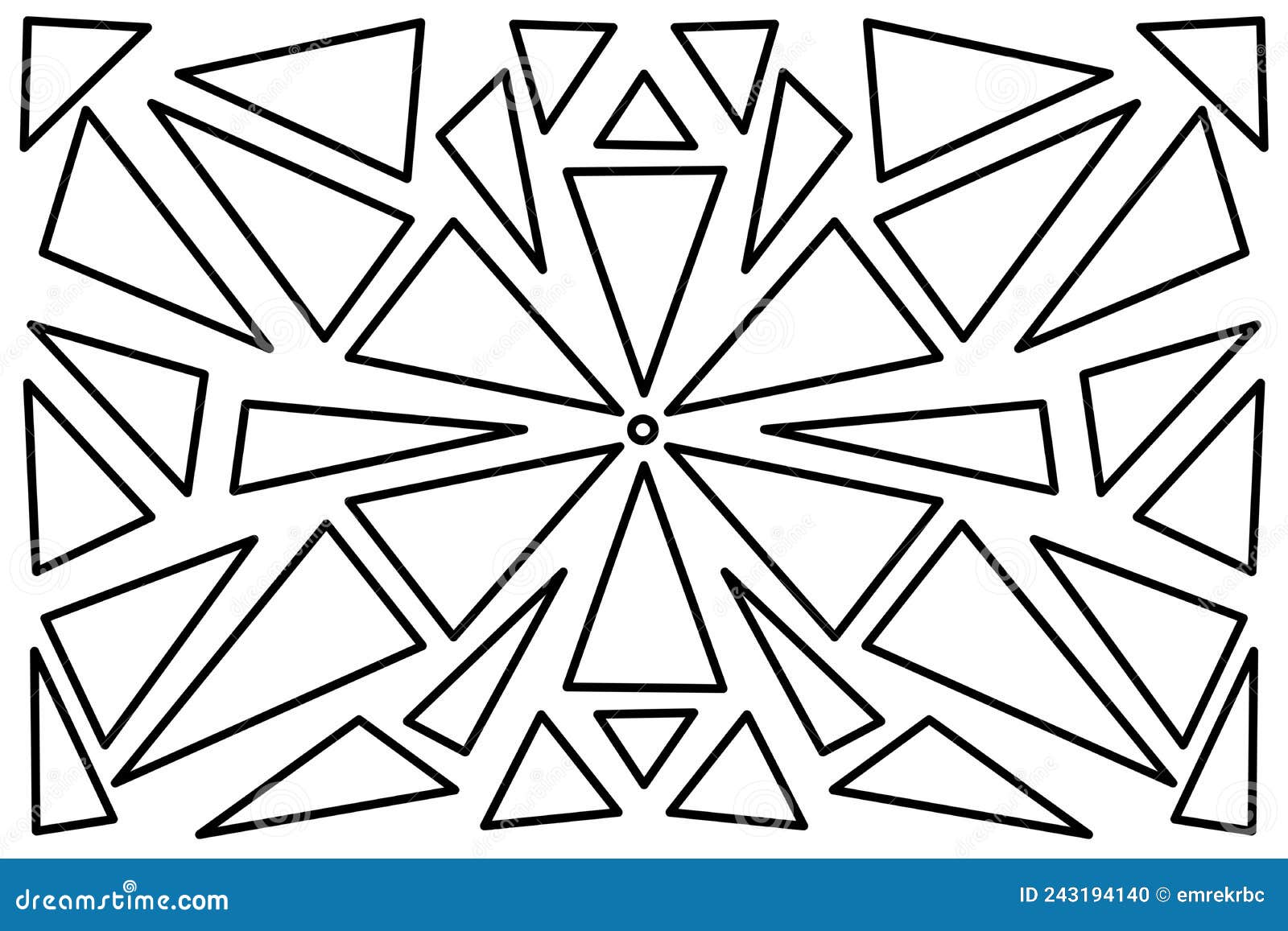 Hollow Triangles Stock Illustrations – 57 Hollow Triangles Stock ...