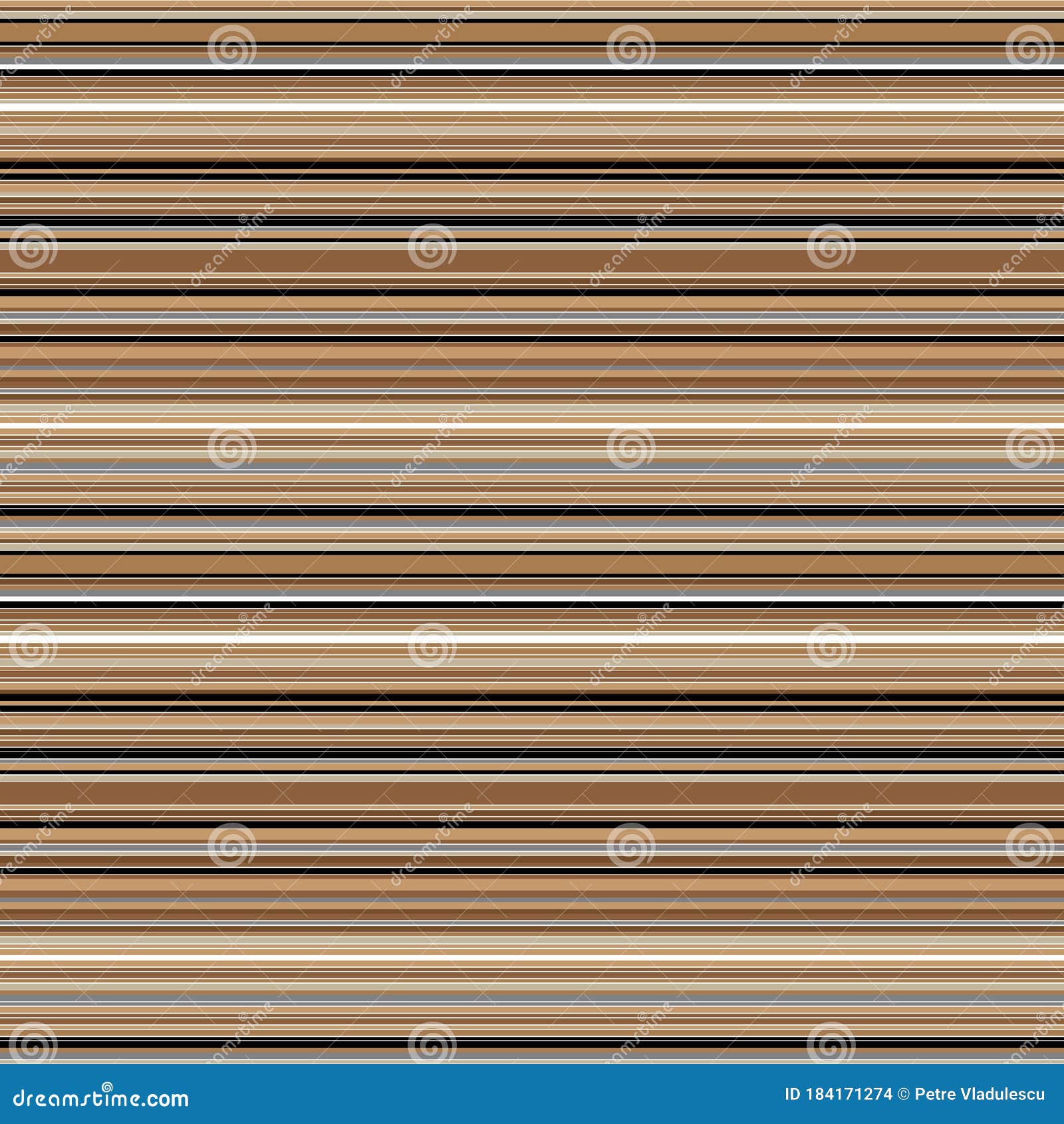 Pattern with Horizontal Colored Stripes, Modern Stylish Image. Stock ...