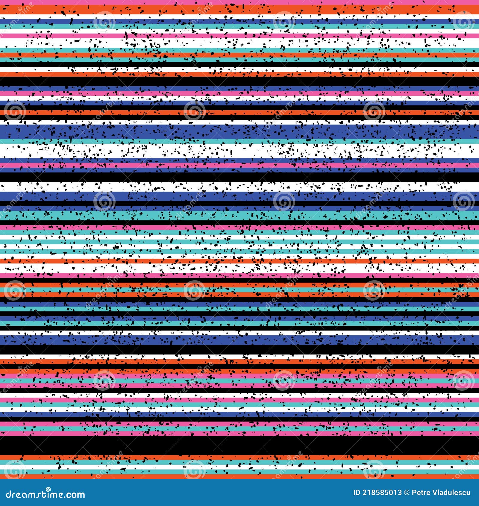 Pattern with Horizontal Colored Stripes 6799, Modern Stylish Image ...