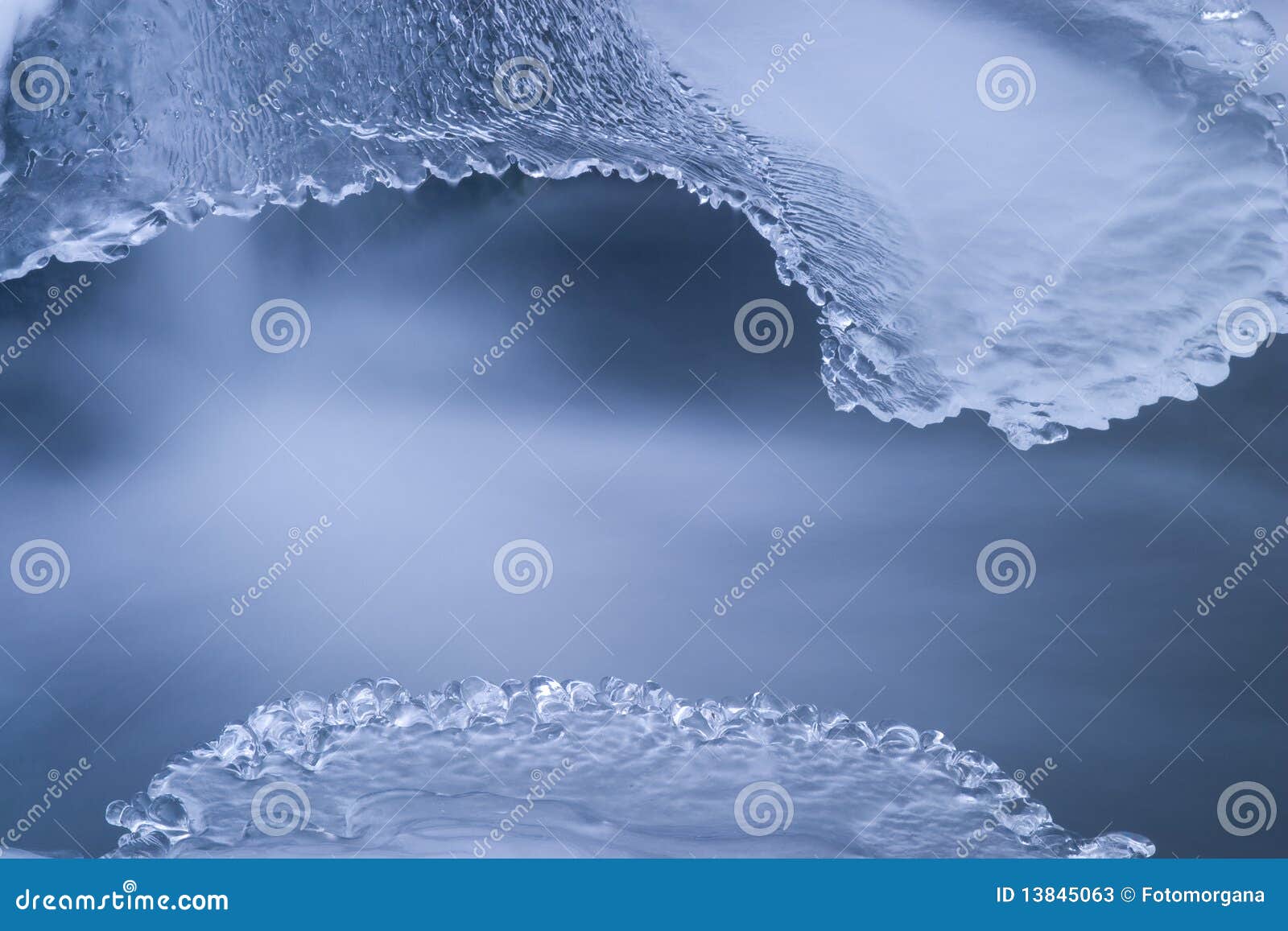 Pattern of ice stock image. Image of shapes, flow, translucent - 13845063