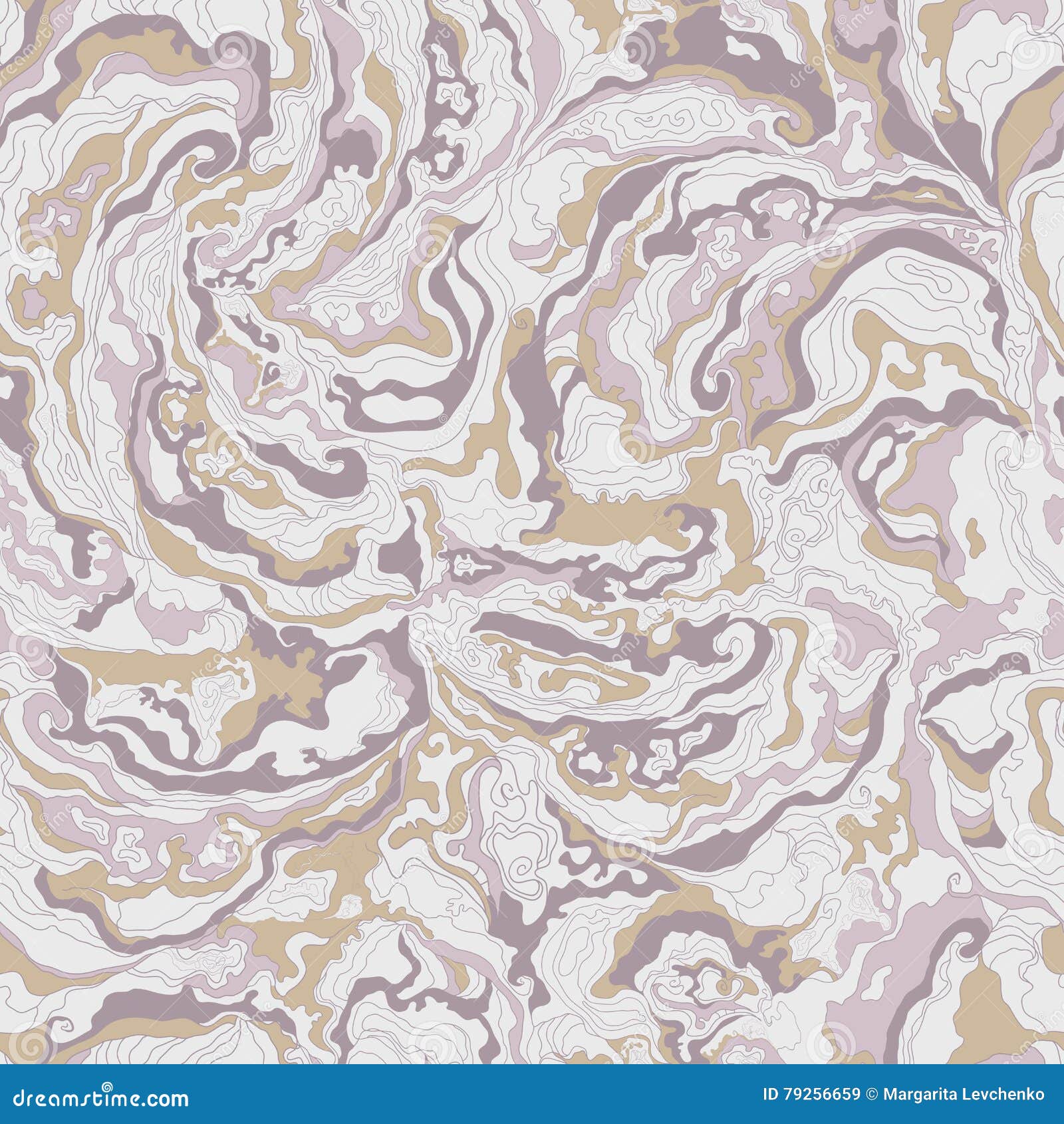 Pattern with the Image Texture of Smoke Purple, Beige and Gray Shades ...