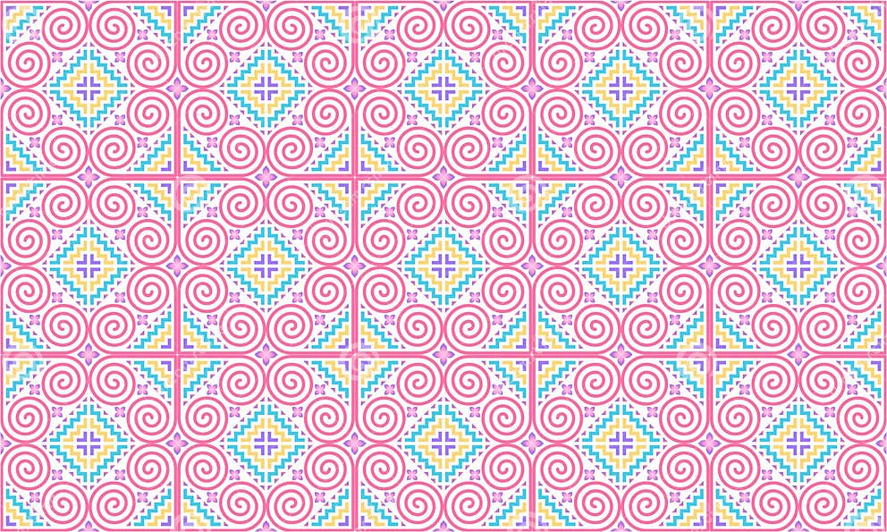 The Pattern Imitates the Embroidery of the Hmong People. it Has a ...