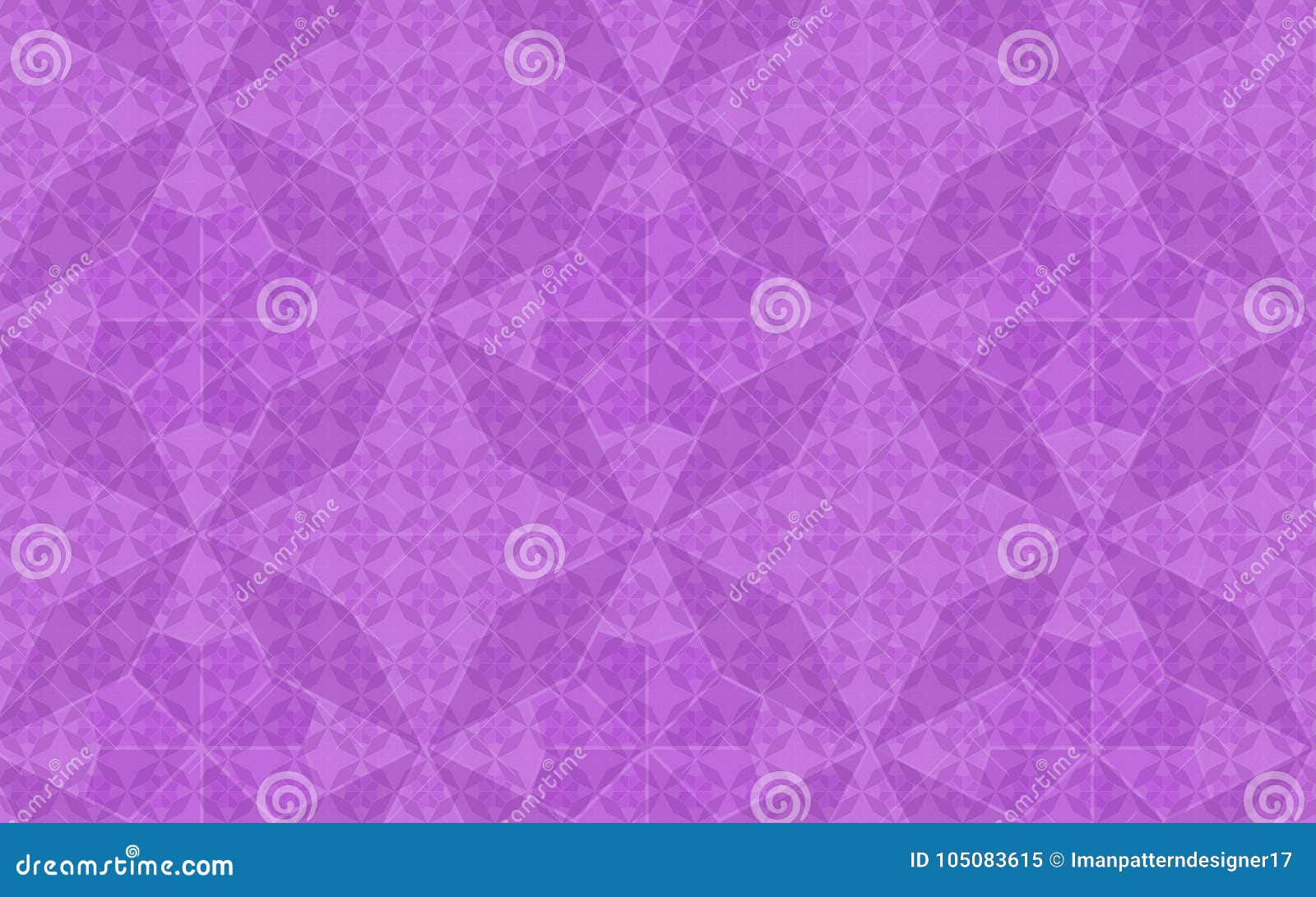 Pattern Inside Pattern Effect in a Vector Purple Geometric Repeating ...