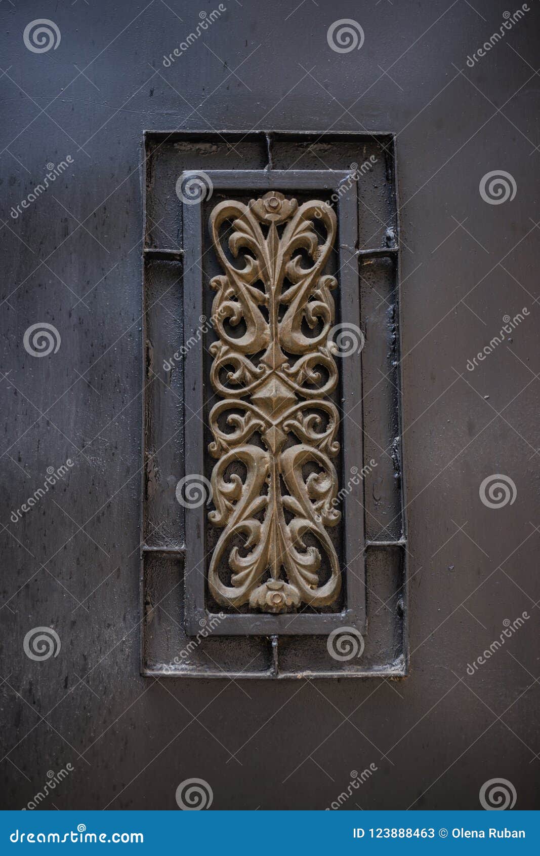 Pattern on iron plate stock image. Image of decorative - 123888463