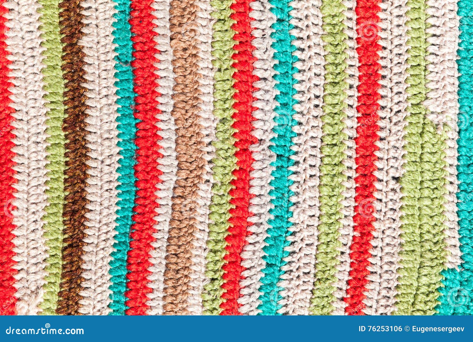 Pattern of Knitted Rug, Background Photo Texture Stock Photo - Image of ...