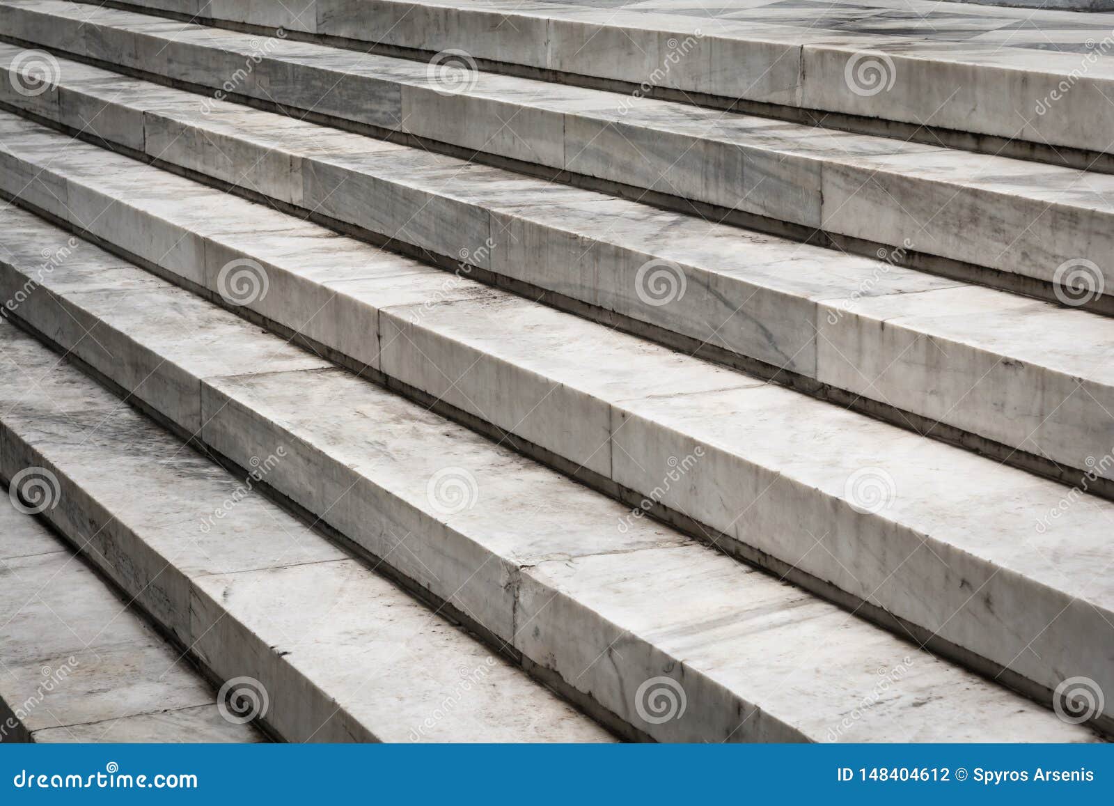 Pattern of Large Marble Stairs Outdoor Stock Photo - Image of gray ...