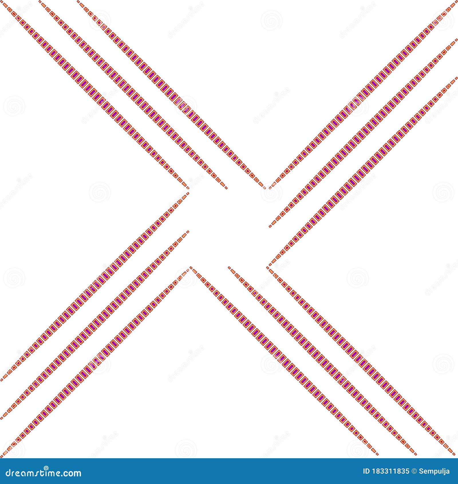 The Pattern of Lines Intersects and Forms Interesting Squares Stock ...