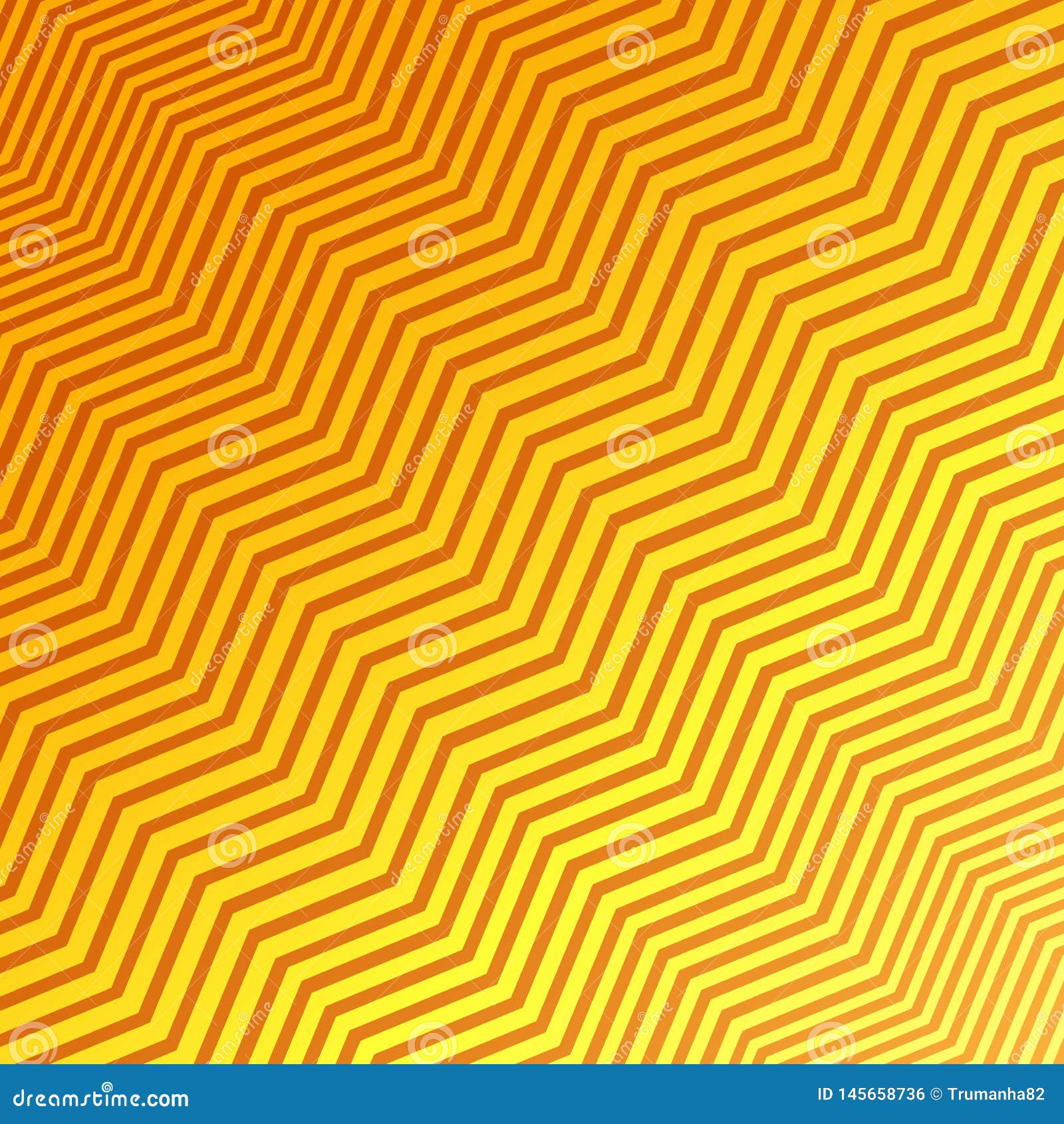 Vector Interlacing Diagonal Yellow and Orange Zigzag Stripes Texture ...