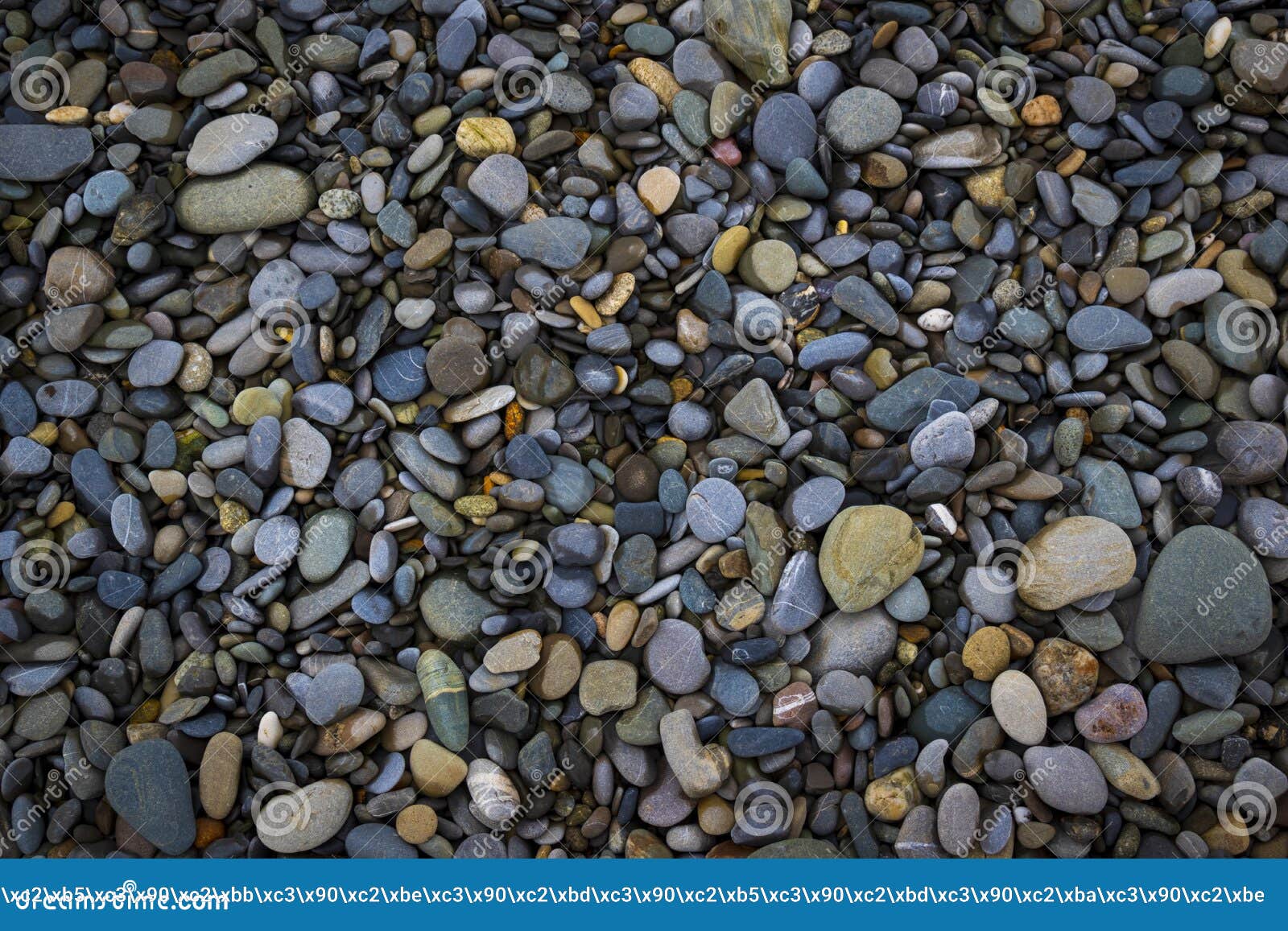 Pattern with Little Colorful Pebble Stock Photo - Image of abstract ...
