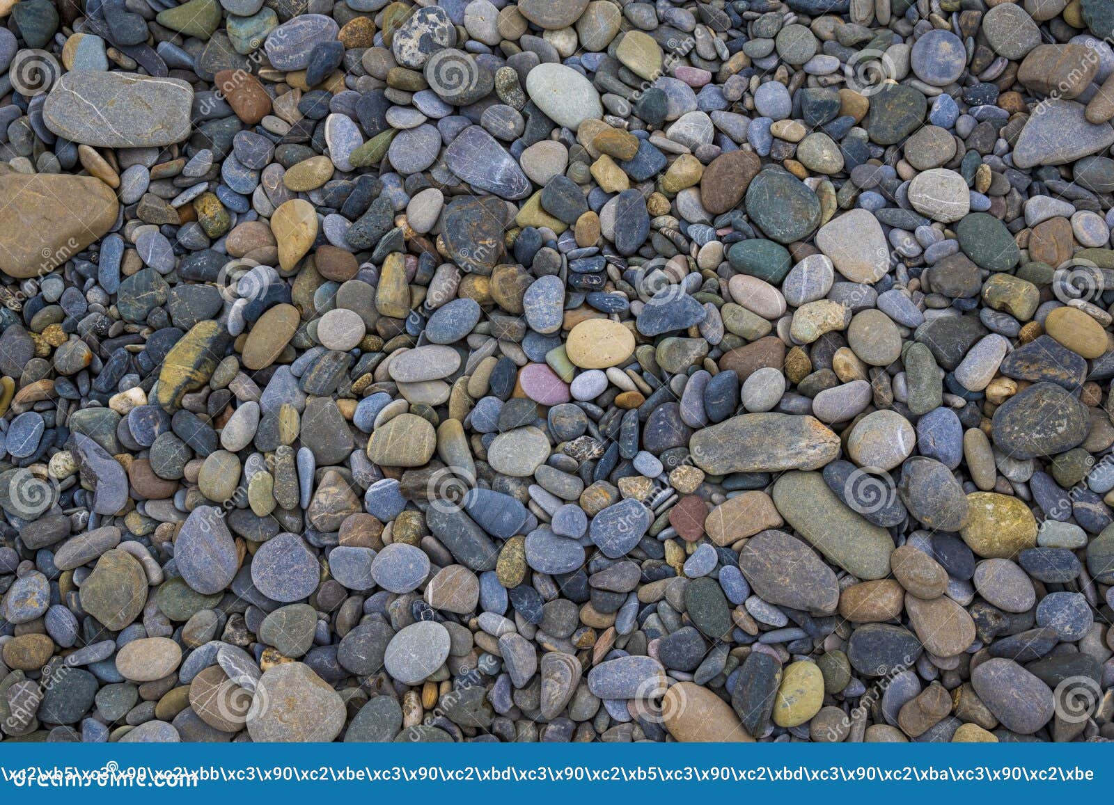 Pattern with Little Colorful Pebble Stock Image - Image of texture ...