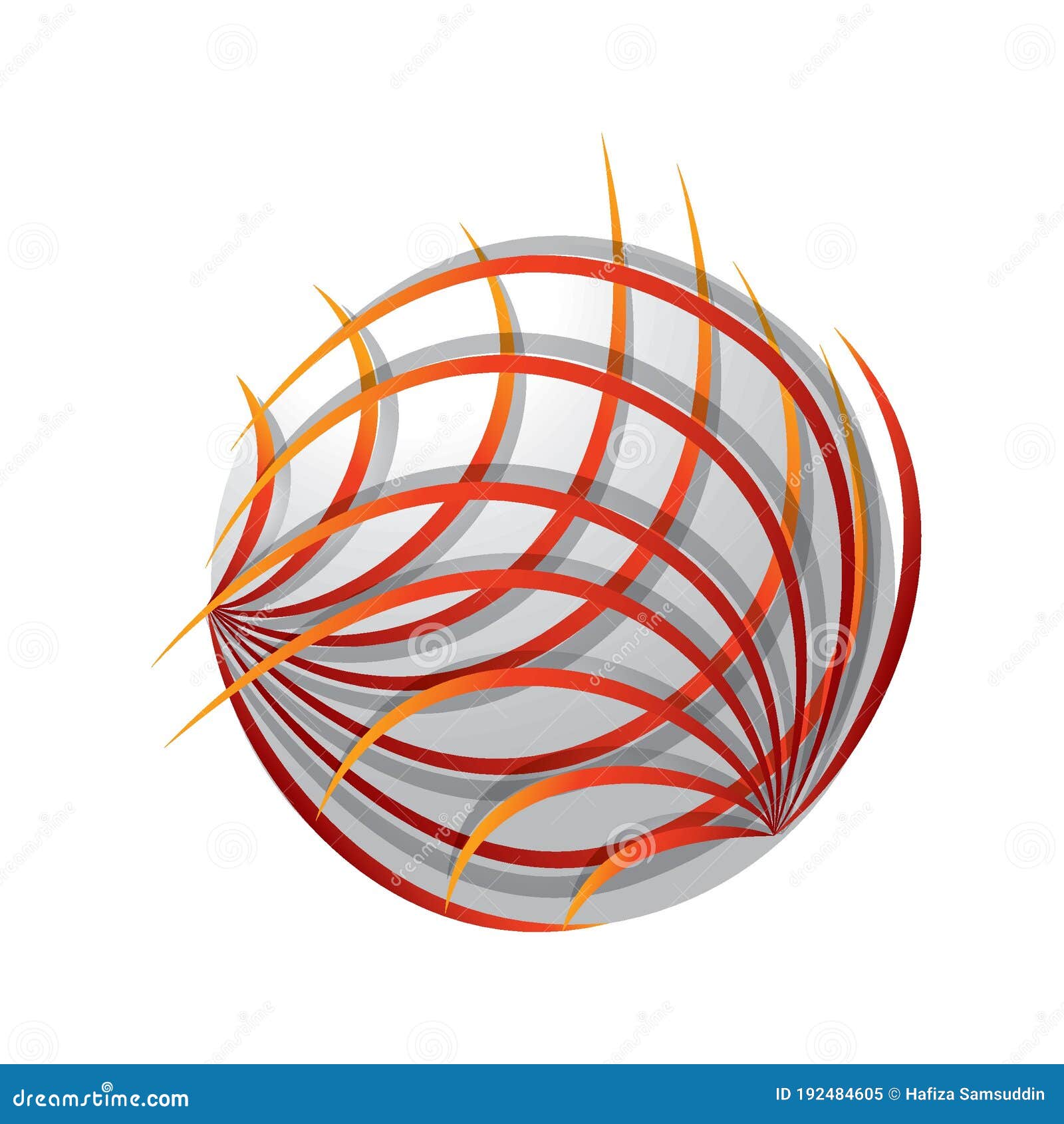 Pattern Logo Element with Abstract Concept. Vector Illustration ...