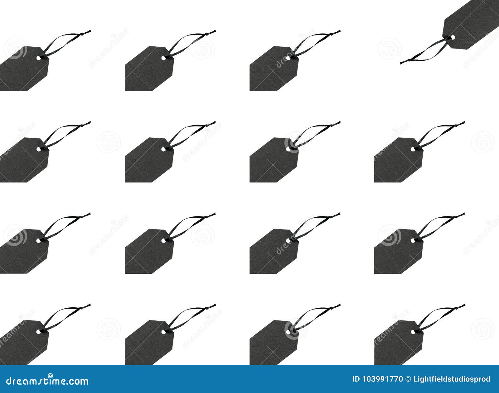 Blank black labels stock photo. Image of announcement - 103991770