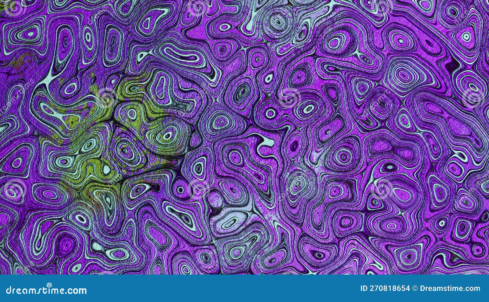 A Pattern Made of Irregular Curves that Looks Like a Wetland ...