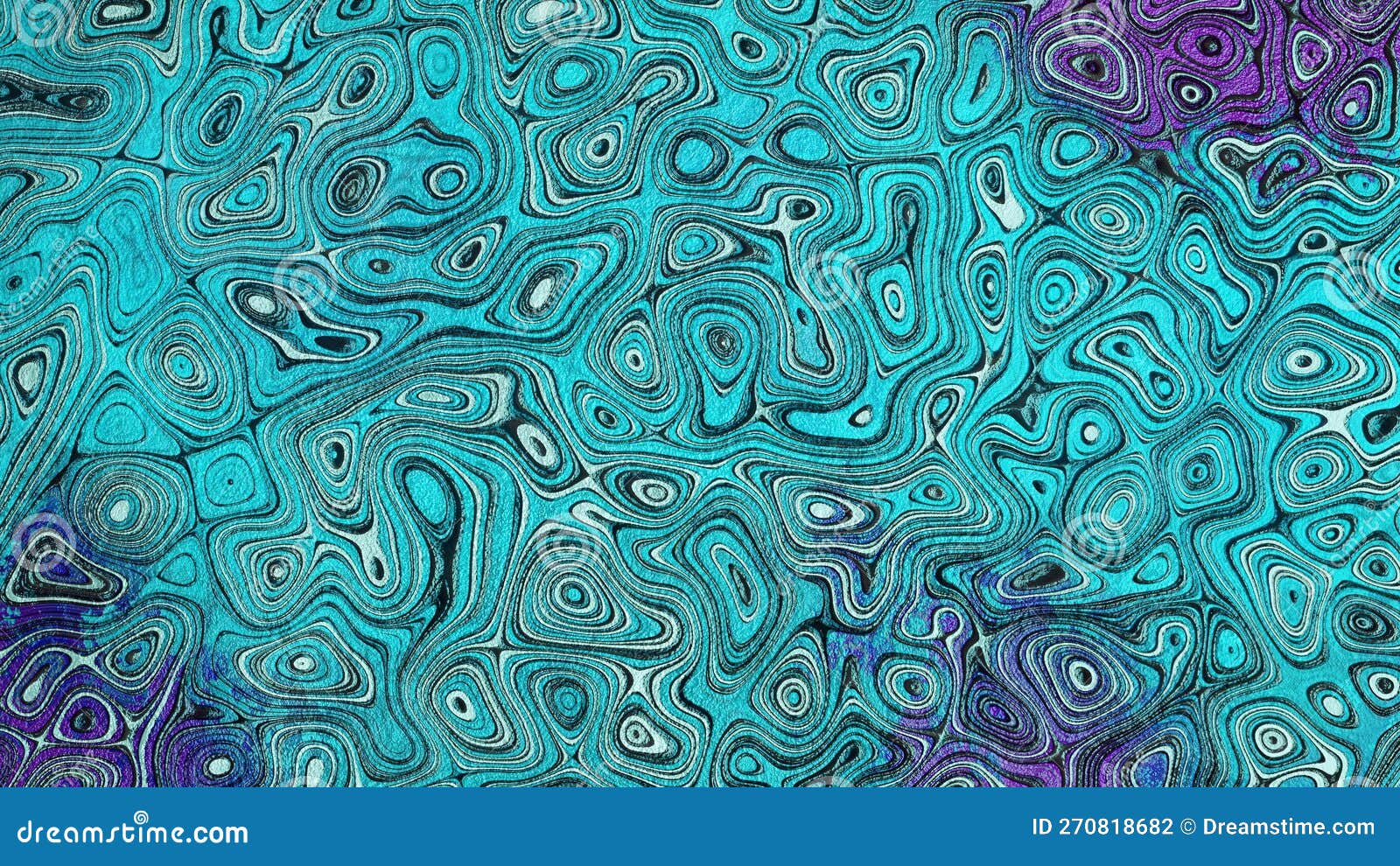 A Pattern Made of Irregular Curves that Looks Like a Wetland ...