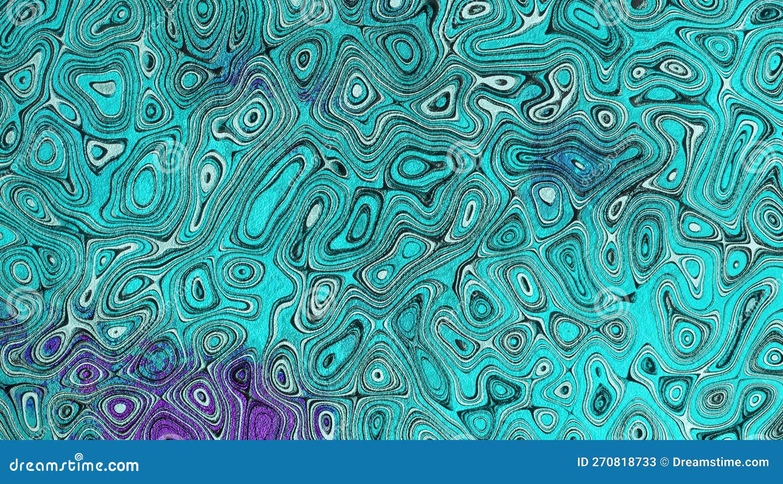 A Pattern Made of Irregular Curves that Looks Like a Wetland ...